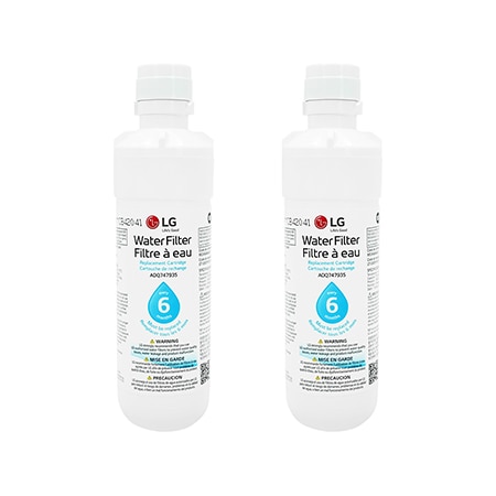 LG LT1000P2 Refrigerator Water Filter (2 Packs)-AGF80300812 | LG AU