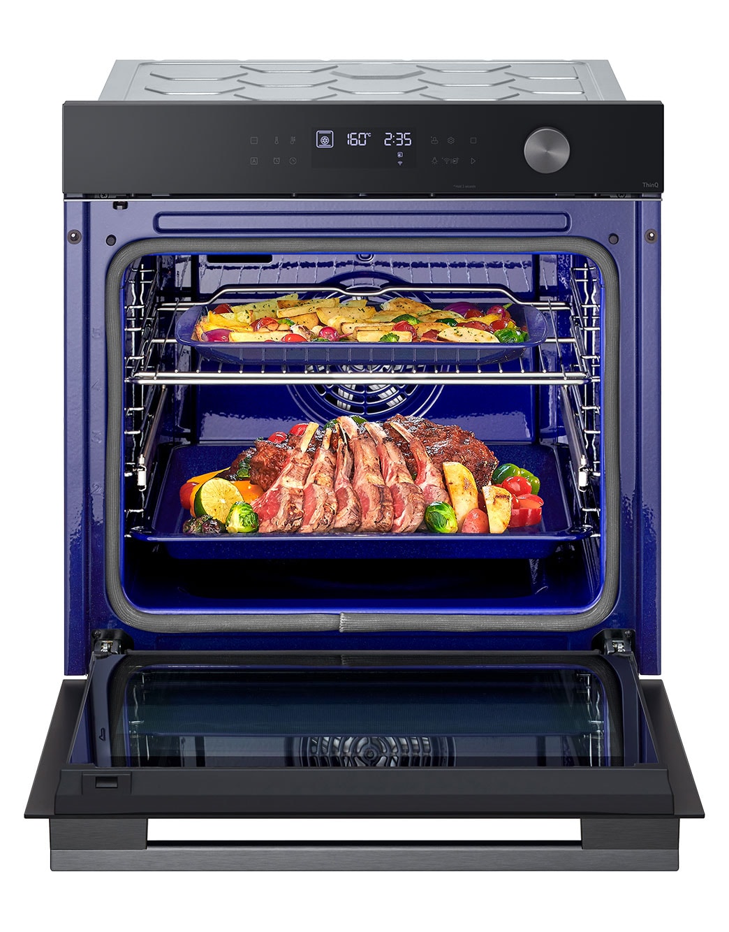 76L Instaview Series 5 Oven – Black BO605G1GL5 | LG Australia