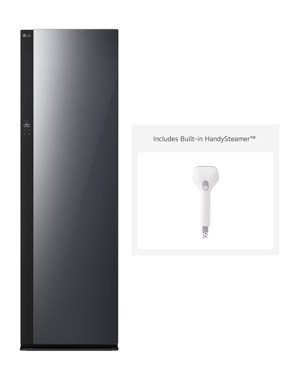 5 Garment Styler Steam Closet Black Glass - SC5MBH | LG AU