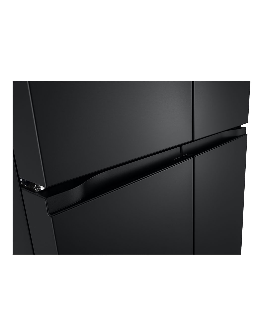 530L Slim French Door Fridge - Matte Black (GF-B505BB) | LG AU