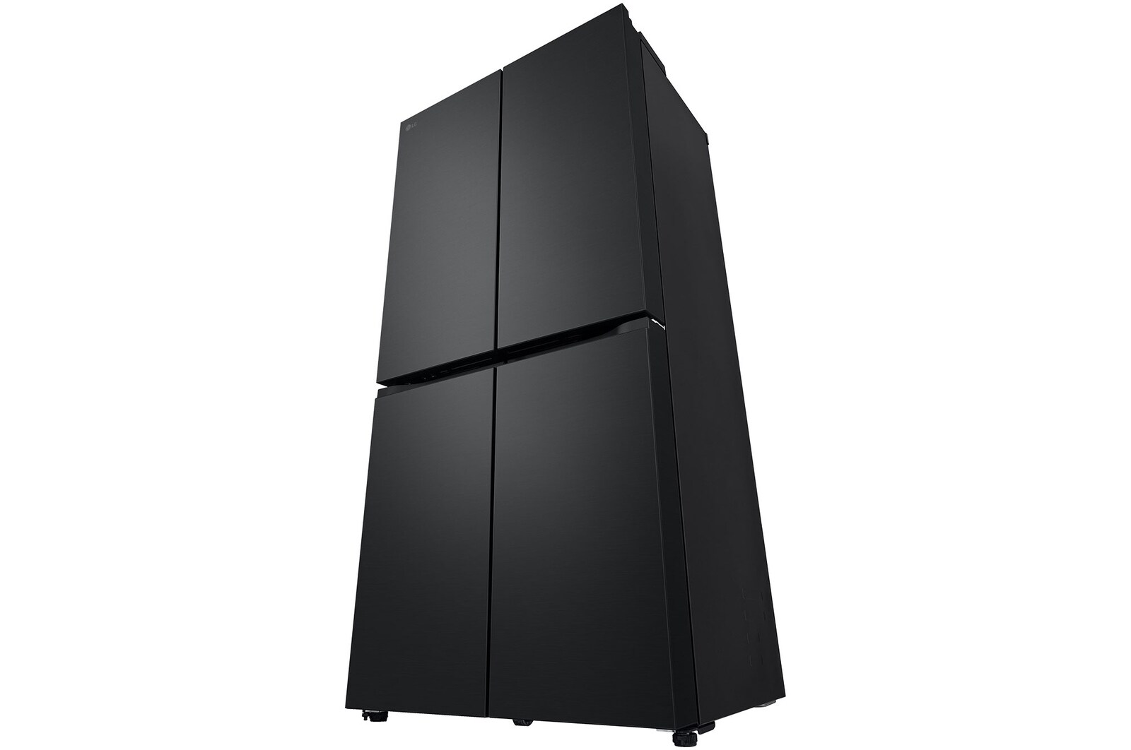 530L Slim French Door Fridge - Matte Black (GF-B505BB) | LG AU