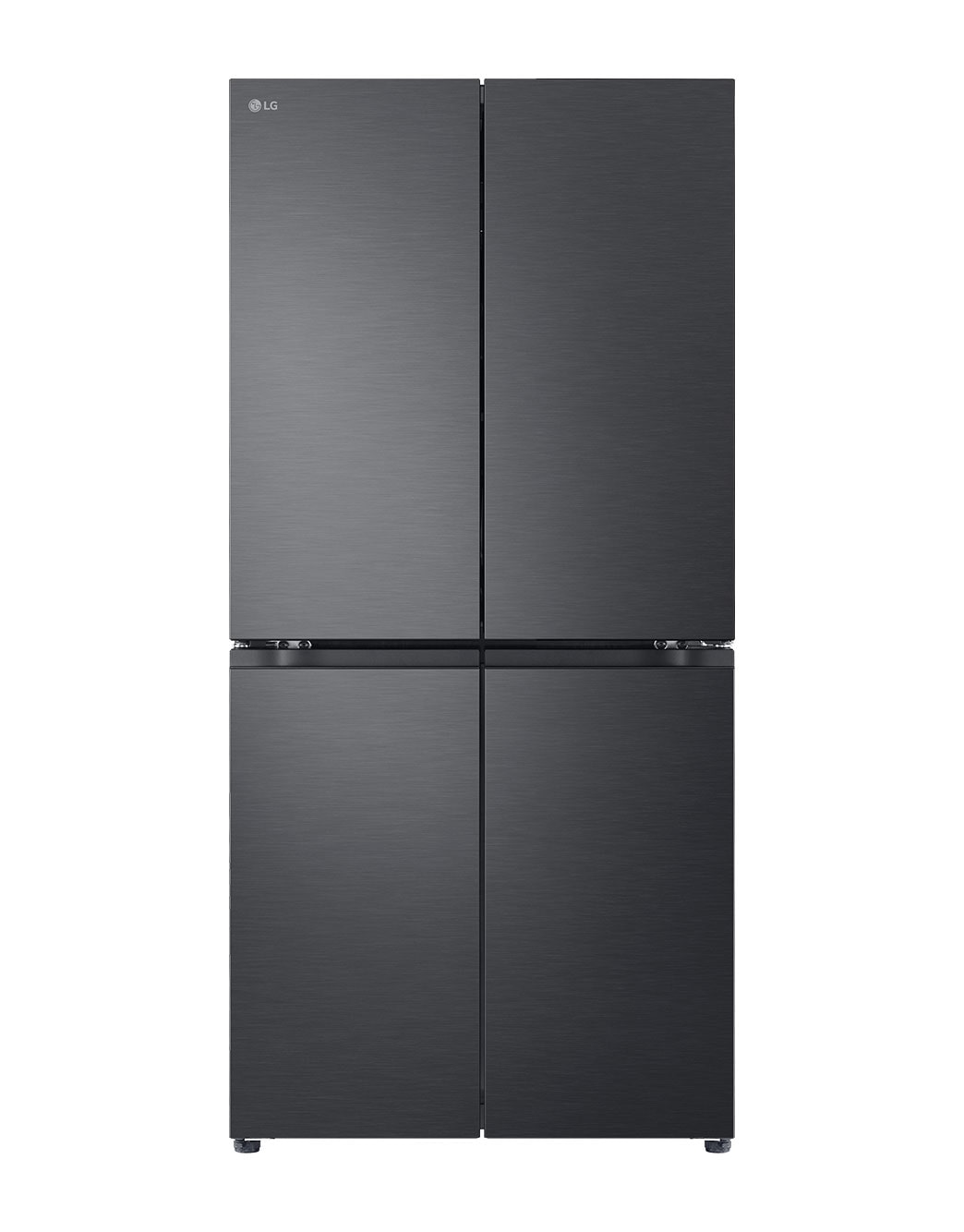 530L Slim French Door Fridge - Matte Black GF-B505BB | LG Australia