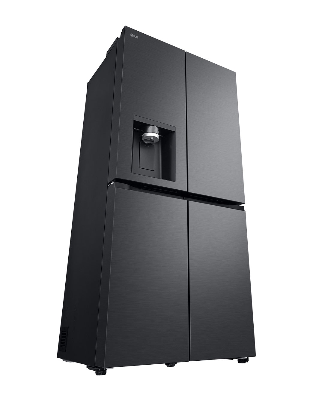 506L Slim French Door Fridge - Plumbed - GF-L500MBL | LG Australia