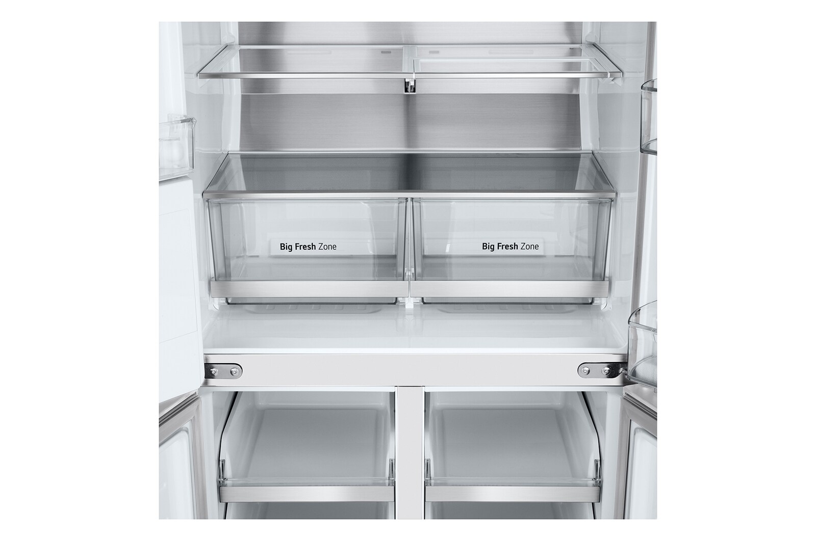 506L French Door Fridge with Ice & Water Dispenser - GF-L500MWH | LG AU