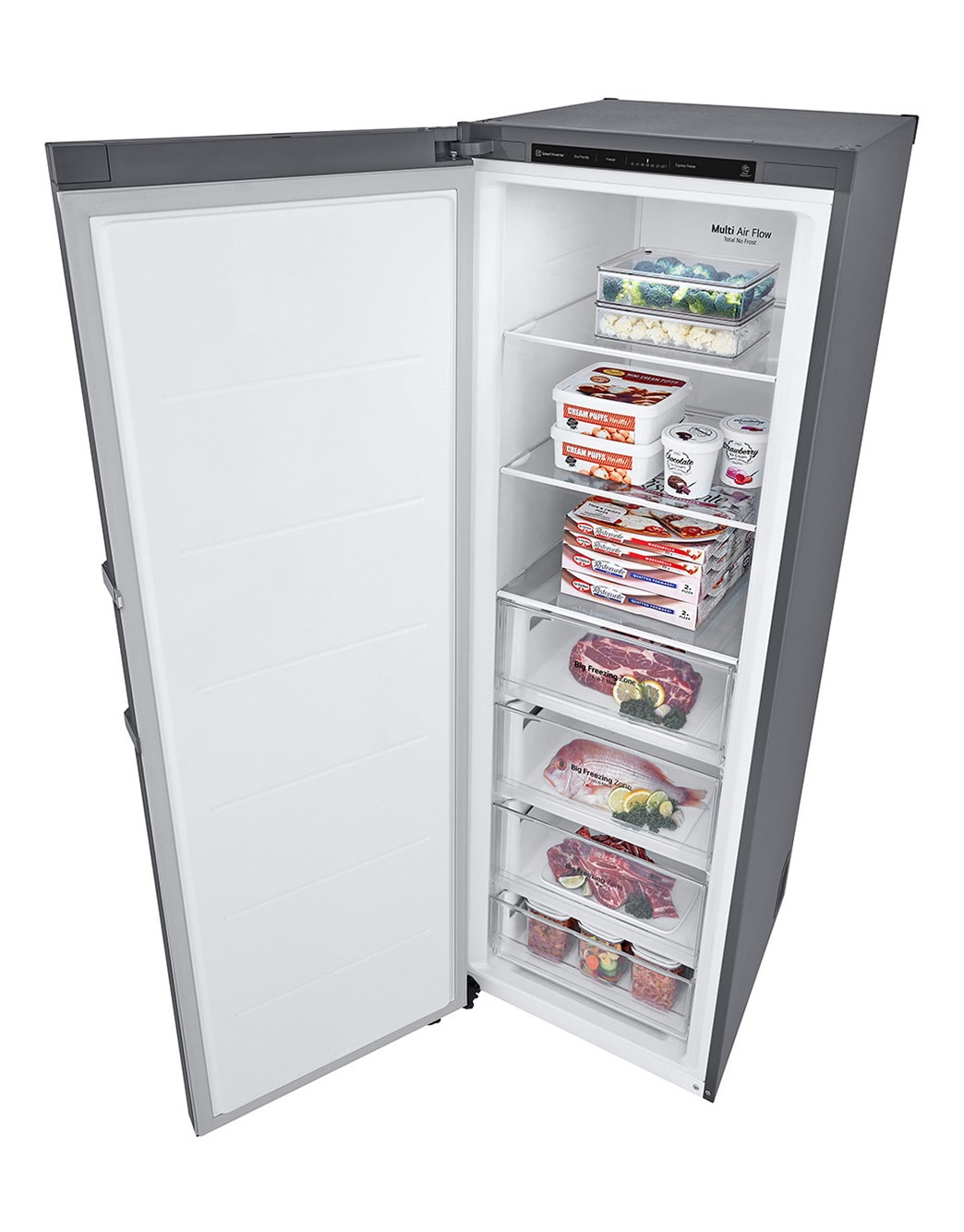 324L Pigeon Pair Freezer -Stainless Finish GP-F324PL | LG Australia