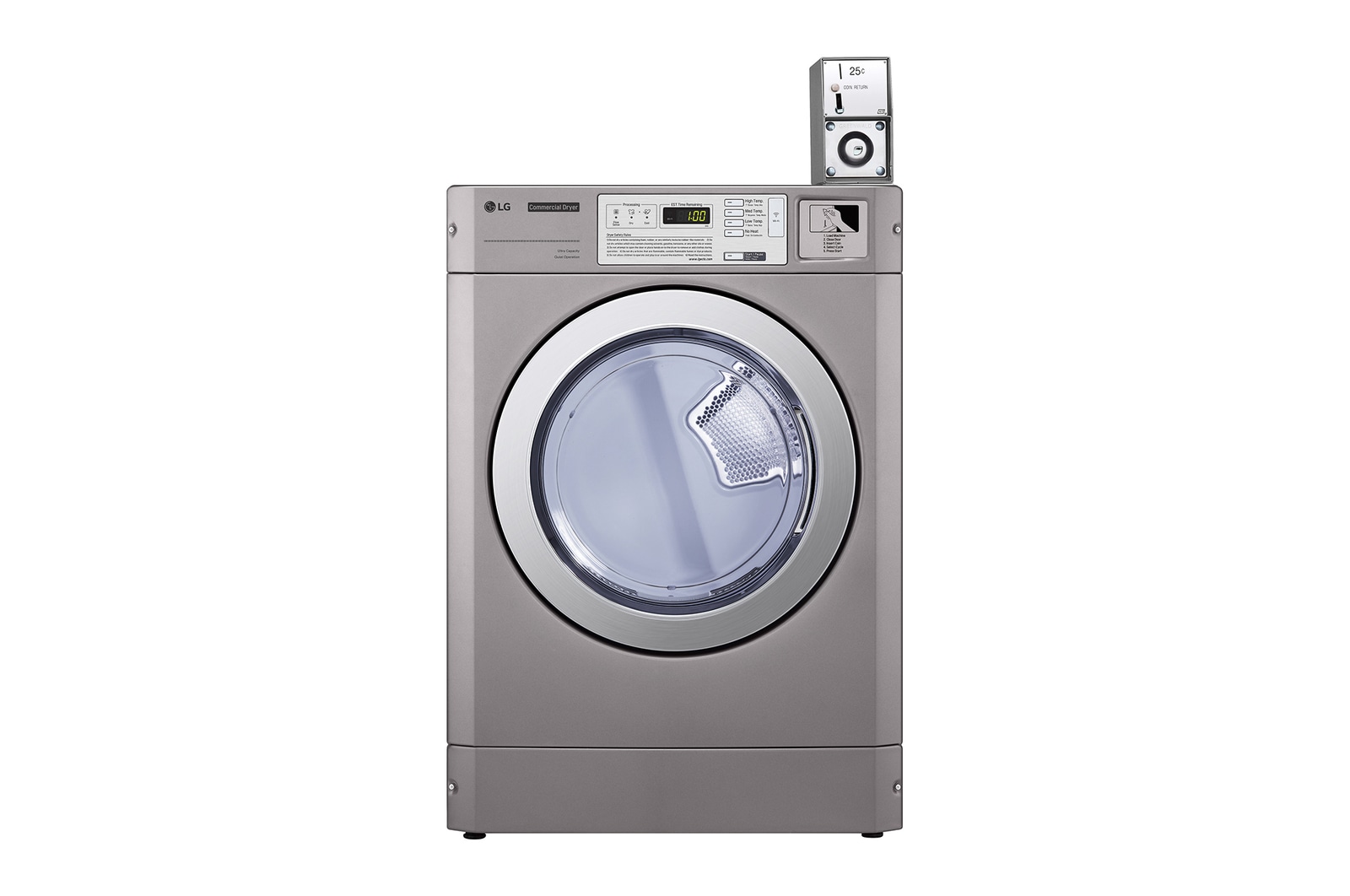 10kg Upper Stack Electric Dryer – Coin | LG Australia