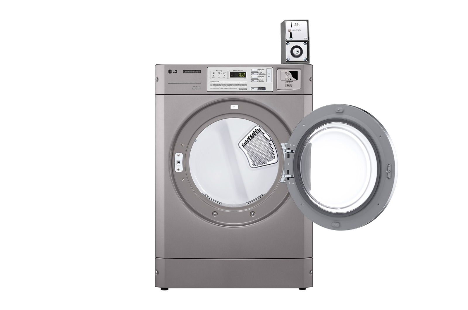 10kg Upper Stack Electric Dryer – Coin | LG Australia