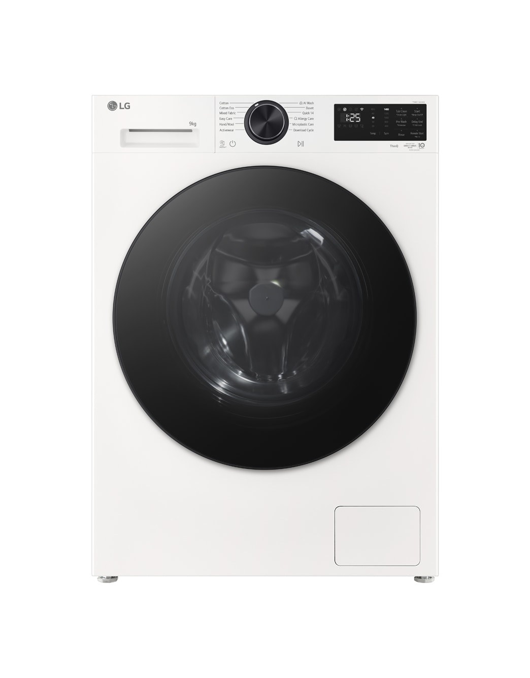 8kg Front Loading Washing Machine Essence White AI Wash TurboWash™ 360 ...