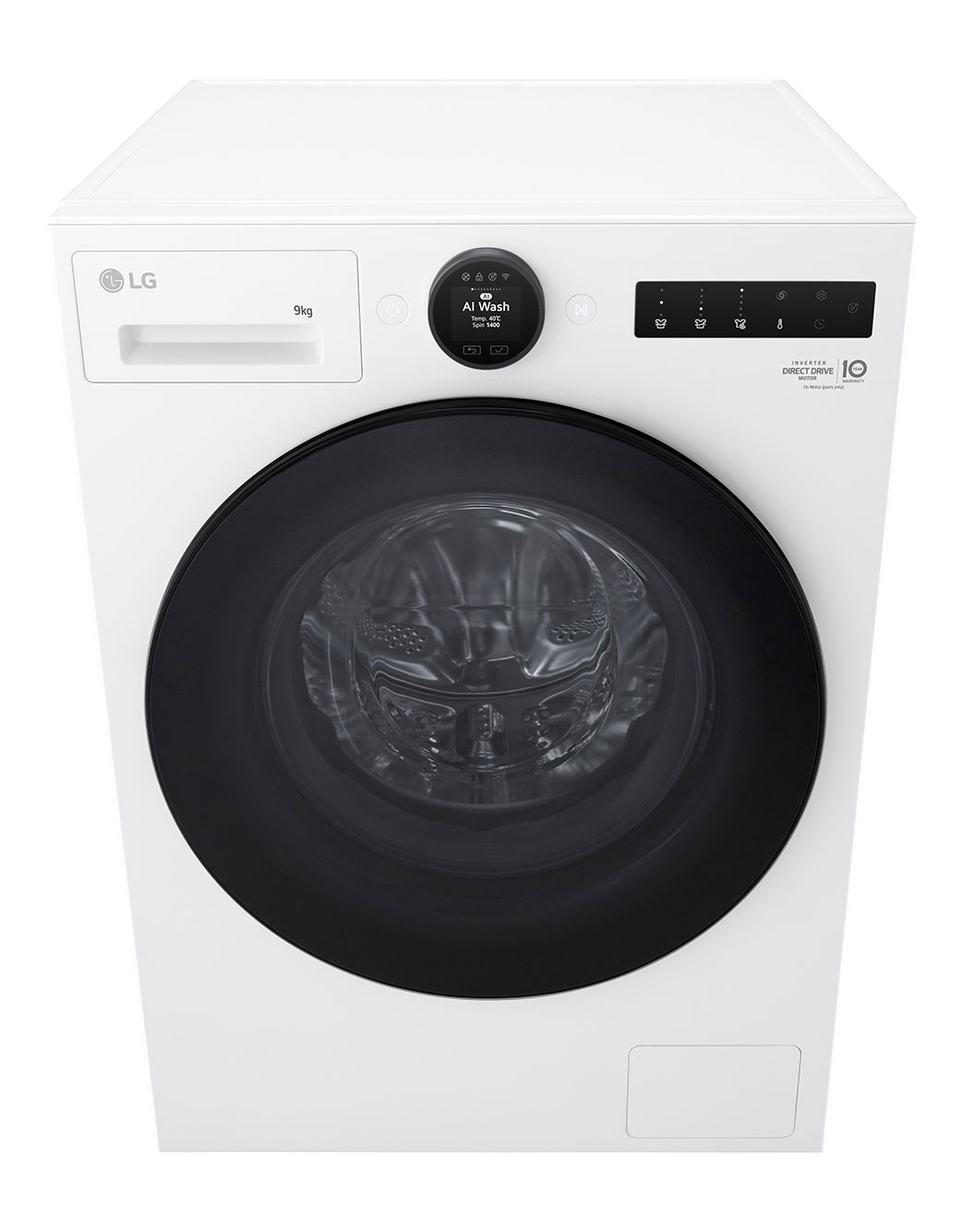 9kg Series 9 Front Load Washer - Steam+ | LG Australia