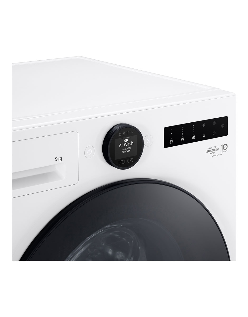 9kg Series 9 Front Load Washer - Steam+ | LG Australia