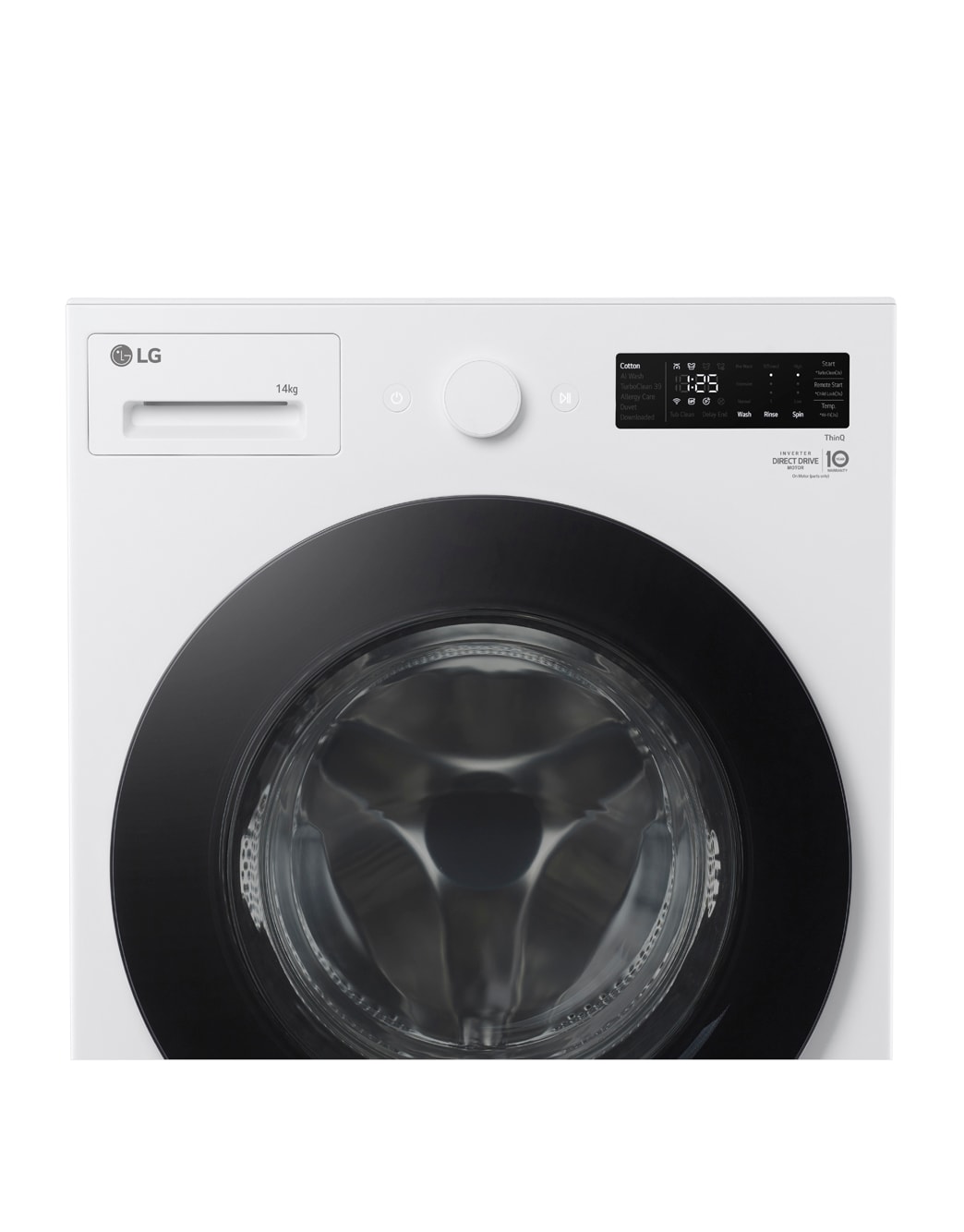 14kg Series XL Front Load Washer - Steam+ | LG Australia