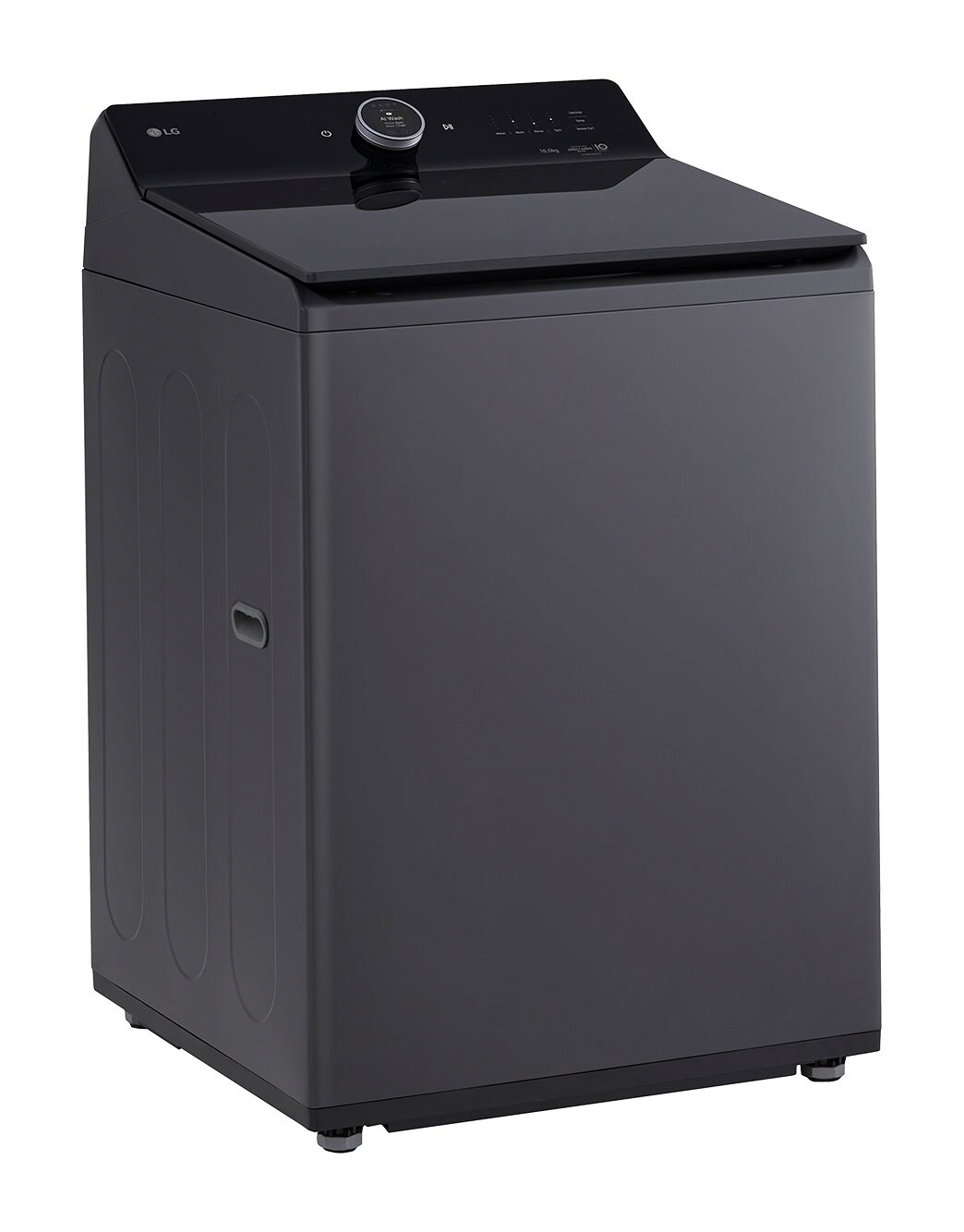 16kg Top Load Washing Machine Black Steel - AI DD™, 6 Motion™, TurboClean3D™ | LG AU
