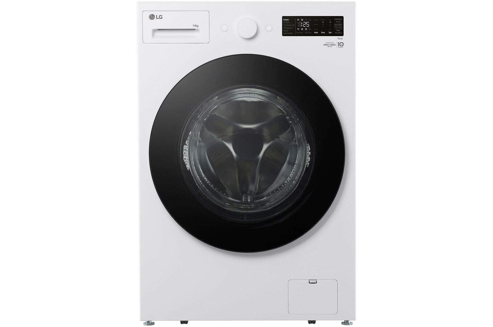 14kg Series XL Front Load Washer - Matte White - WXLS-1014W | LG AU