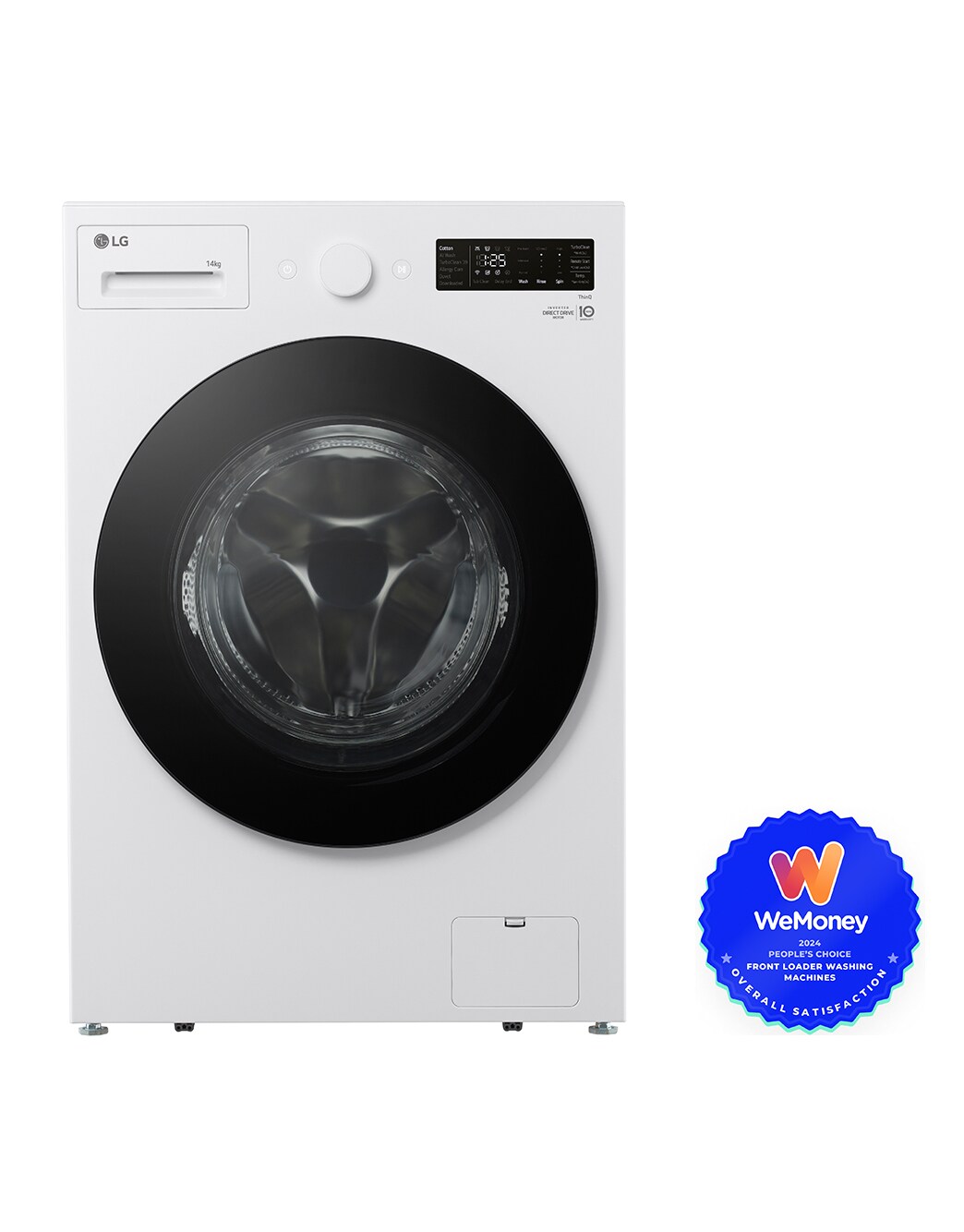 14kg Series XL Front Load Washer - Steam+ | LG AU