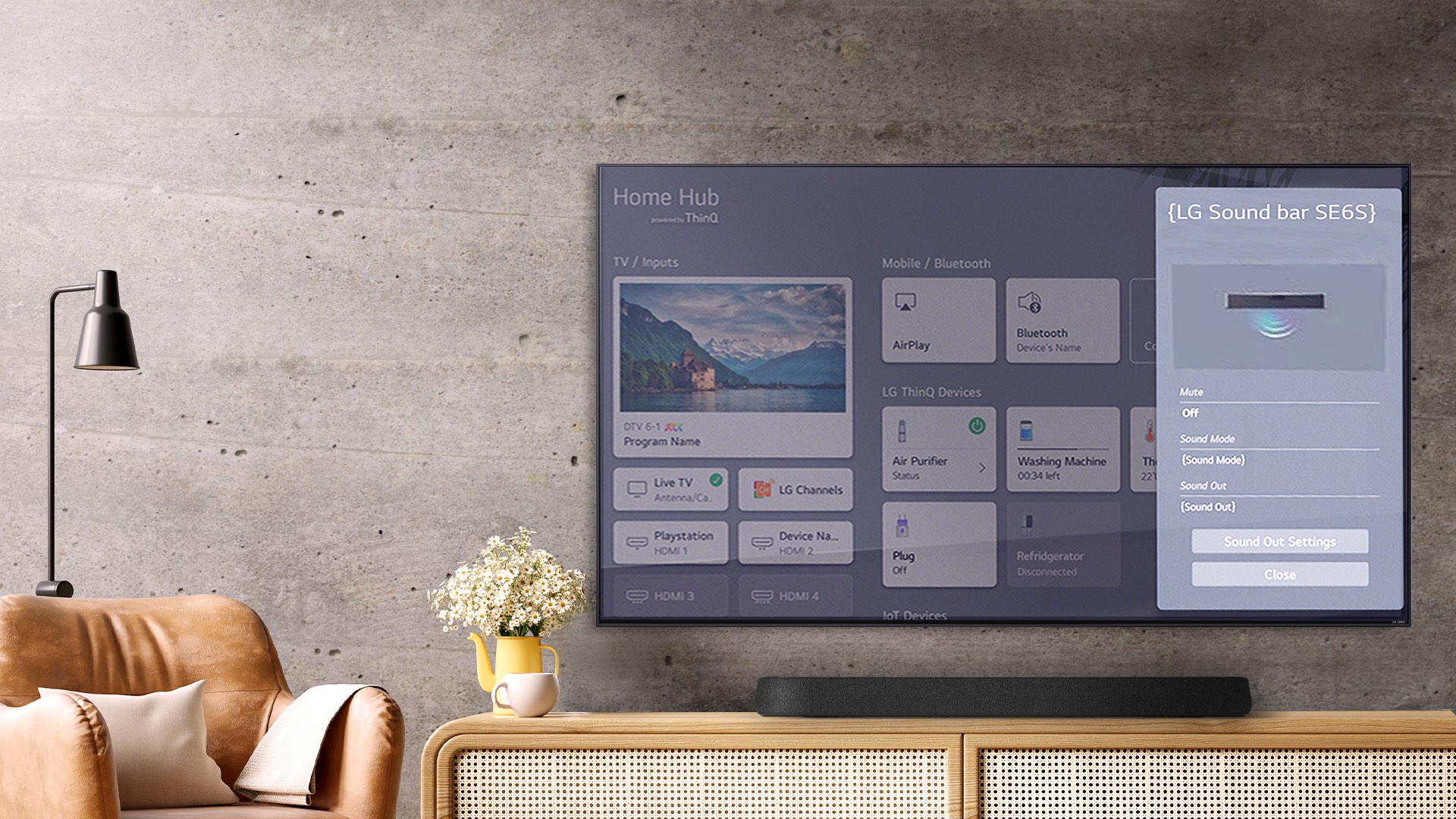 LG Sound Bar Eclair SE6S - SE6S | LG AU