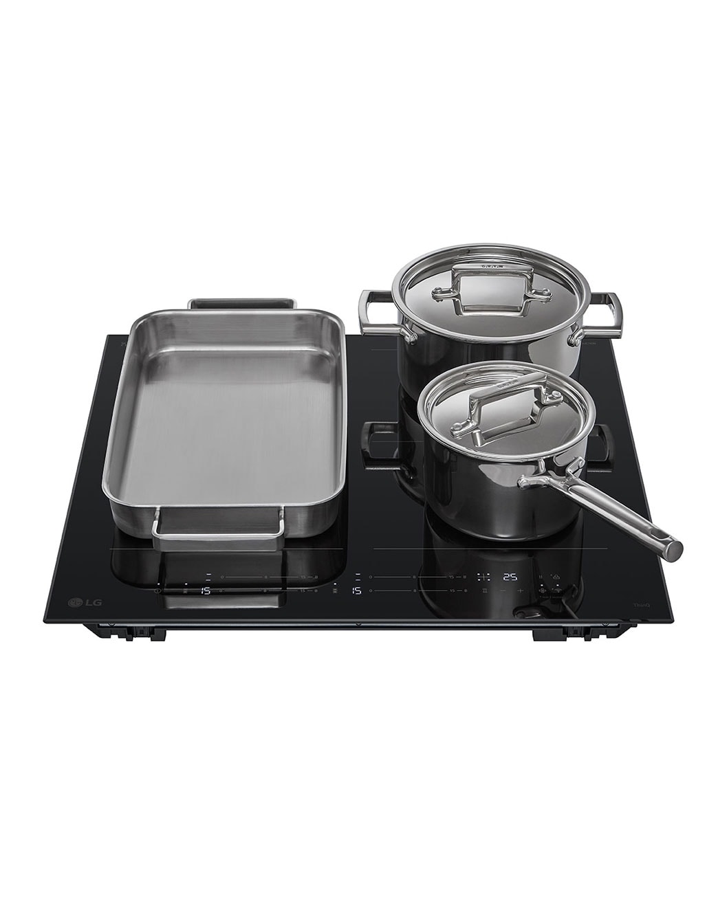 60cm Induction Cooktop, 4 Cooking Zones- BCI607B4BG | LG AU