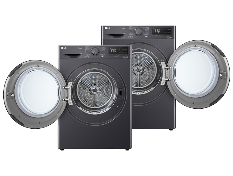 10kg Series 5 Heat Pump Dryer Grey - DVH5-10G | LG AU