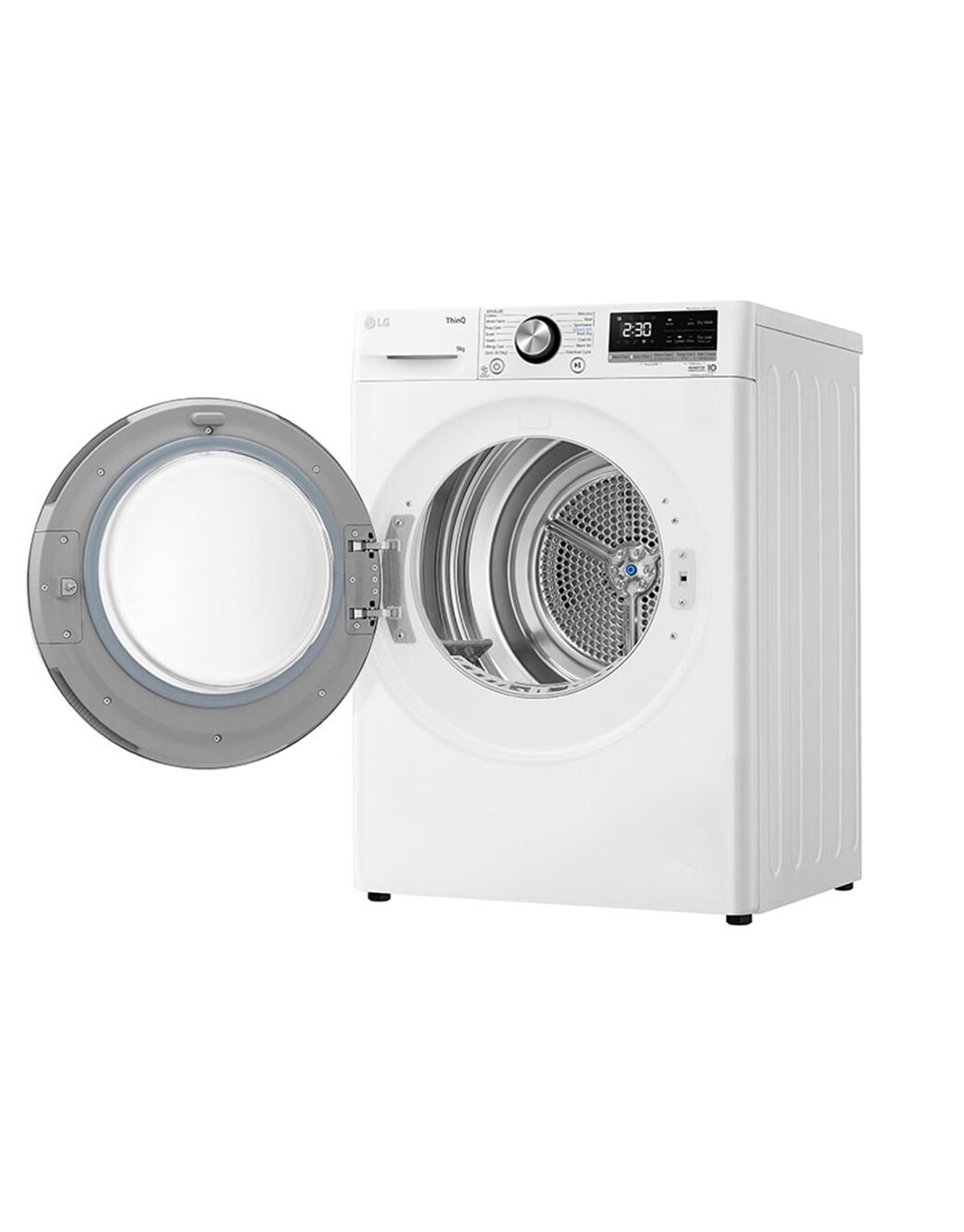 9kg Series 9 Heat Pump Dryer in White - DVH9-09W | LG Australia