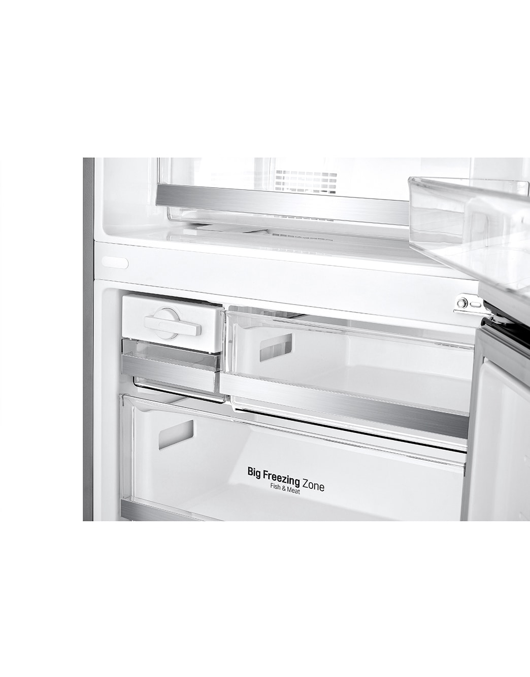 420L Bottom Mount Fridge in Stainless - GB-455PL | LG Australia