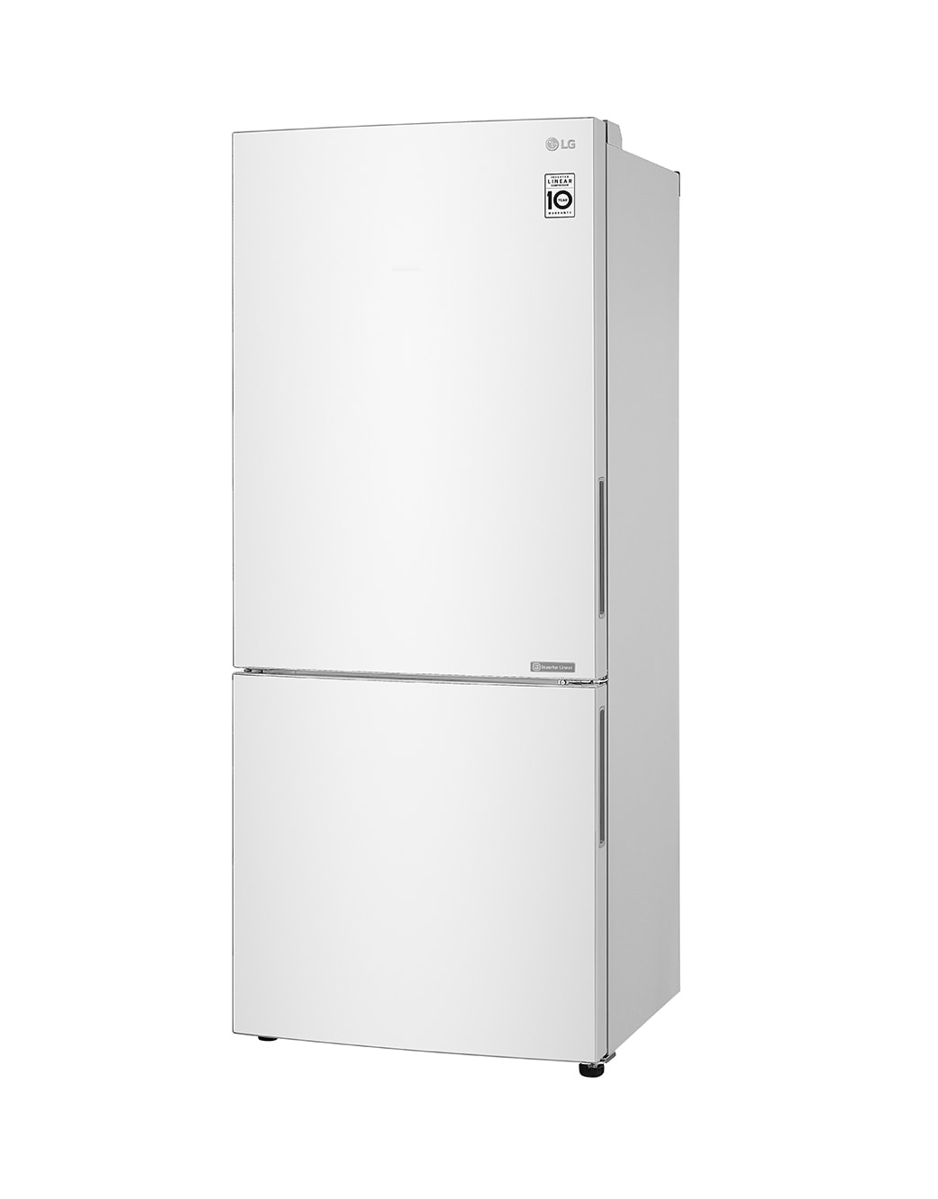 420L Bottom Mount Fridge in White Finish - GB-455WL | LG AU
