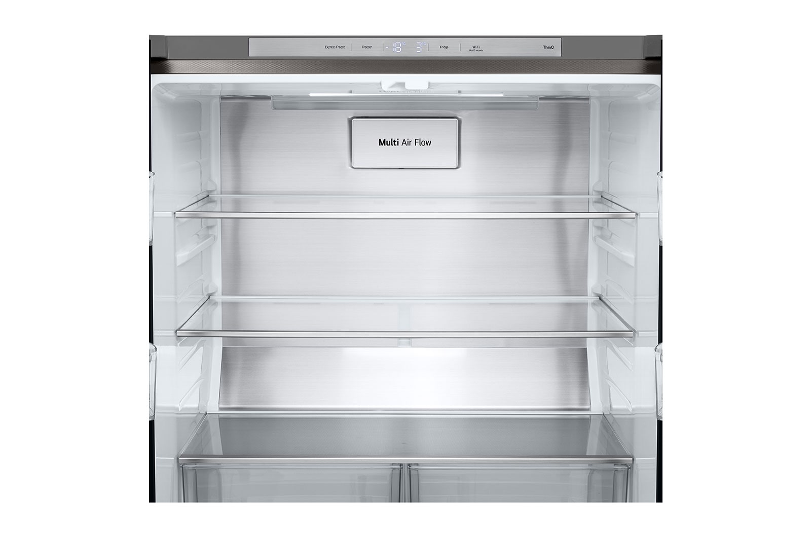 530L Slim French Door Fridge in Stainless Finish - GF-B505PL | LG AU