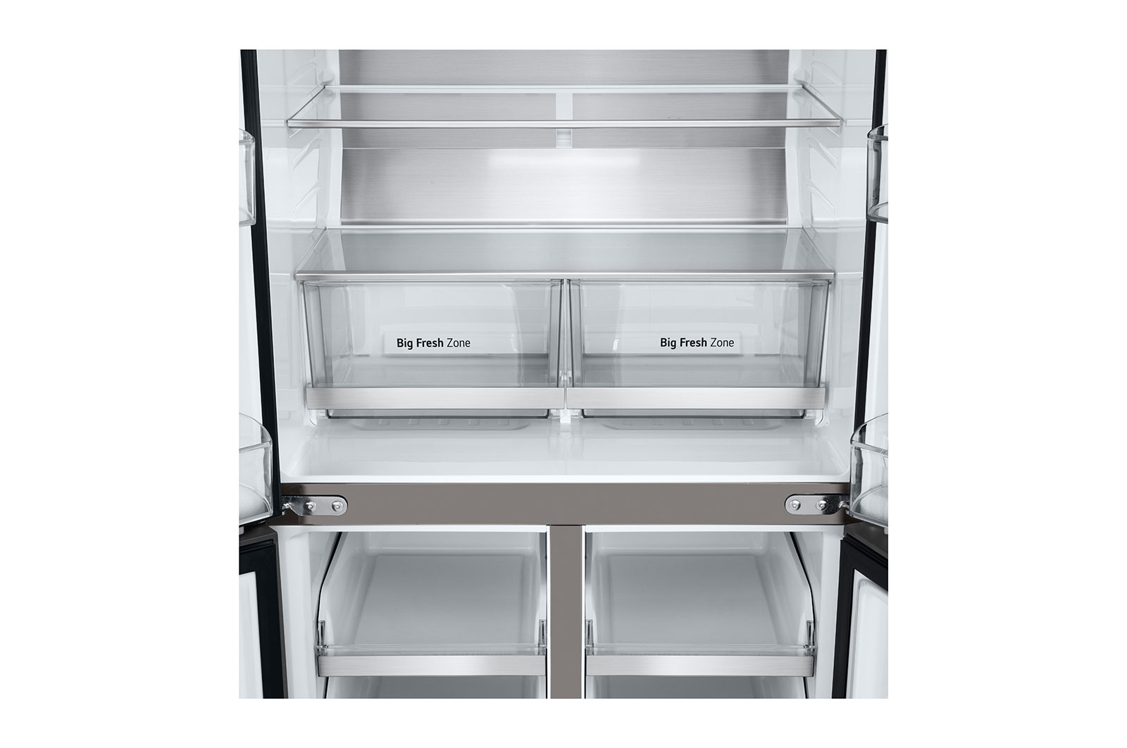 530L Slim French Door Fridge in Stainless Finish - GF-B505PL | LG AU