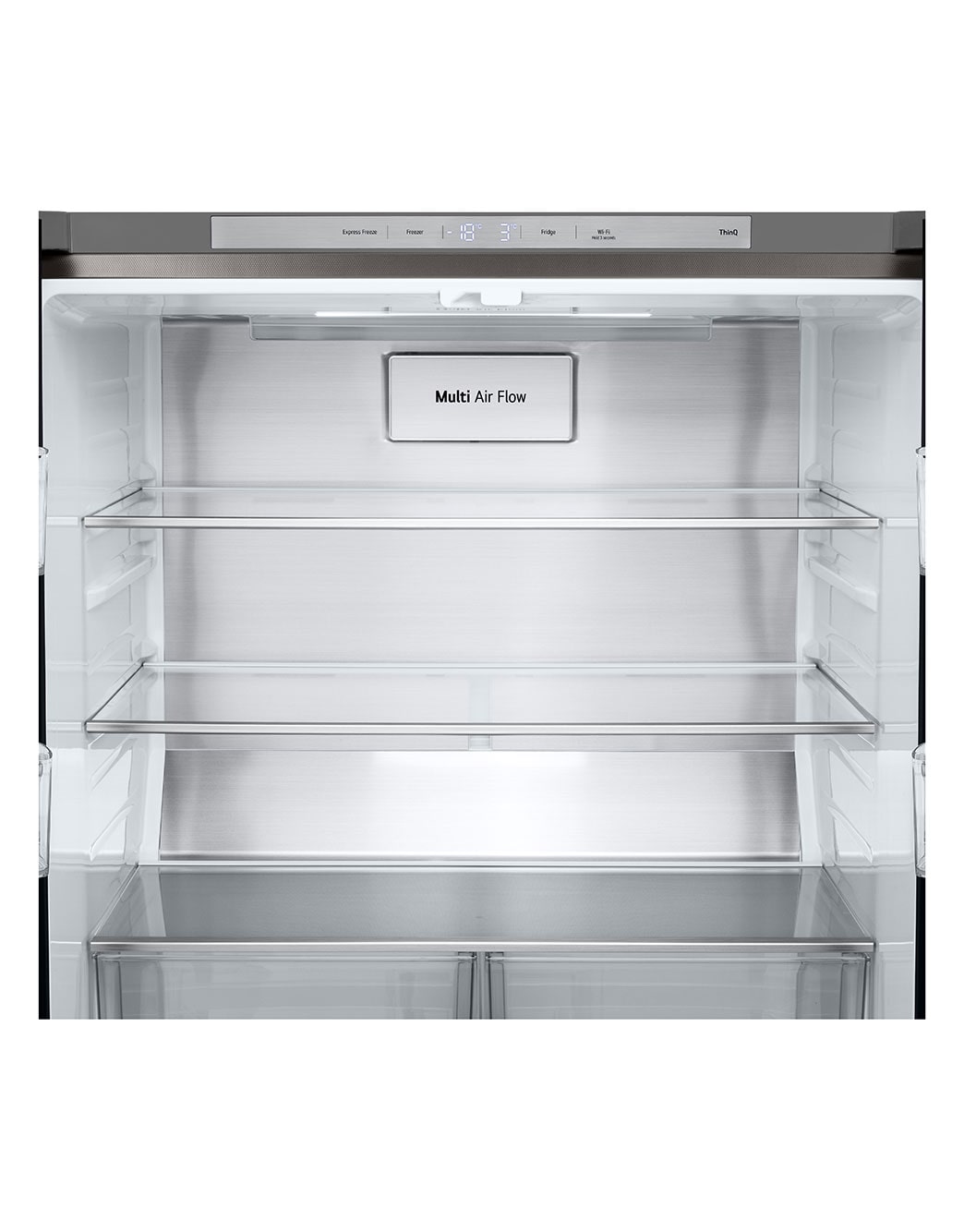 530L Slim French Door Fridge in Stainless Finish - GF-B505PL | LG AU