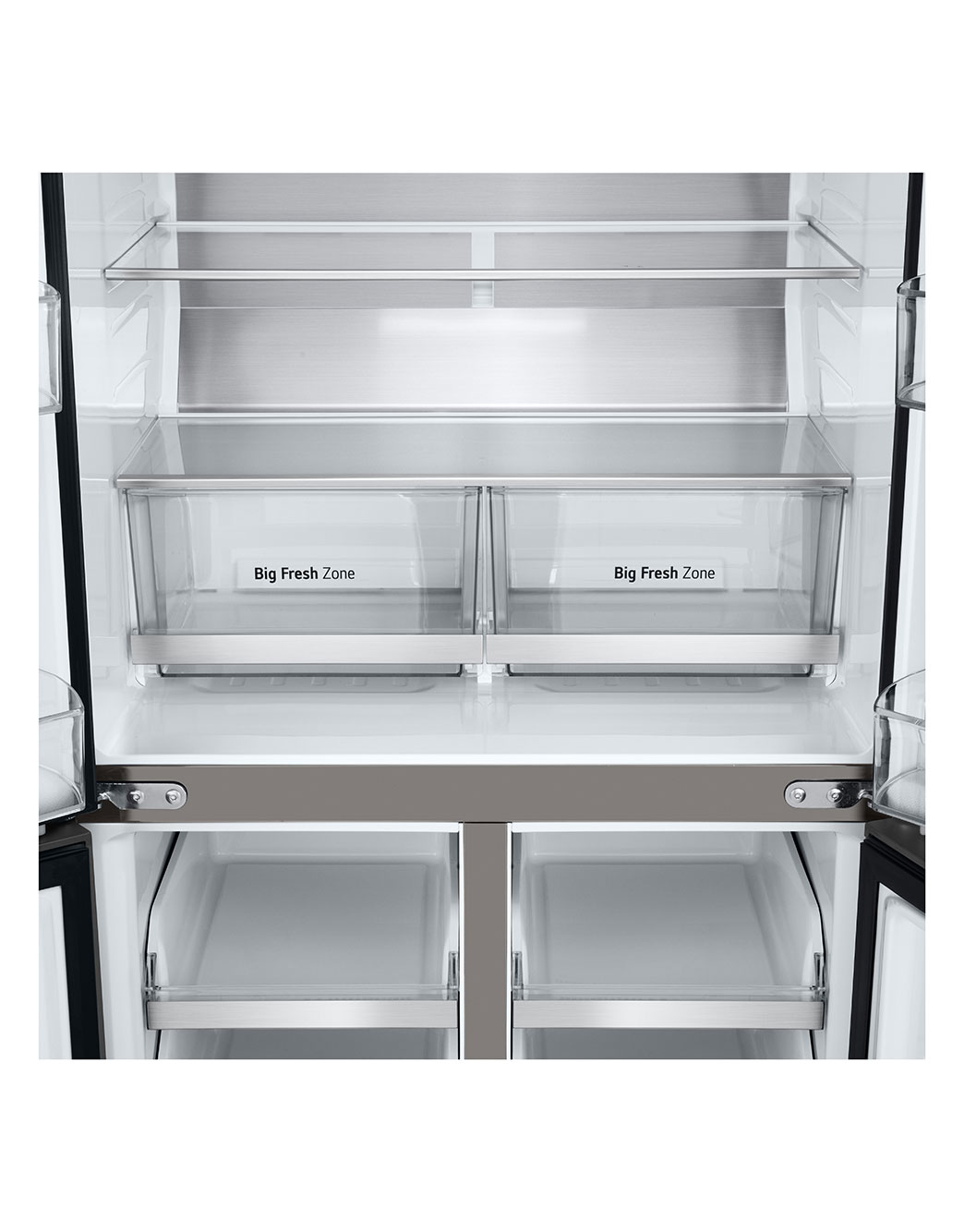 530L Slim French Door Fridge in Stainless Finish - GF-B505PL | LG AU