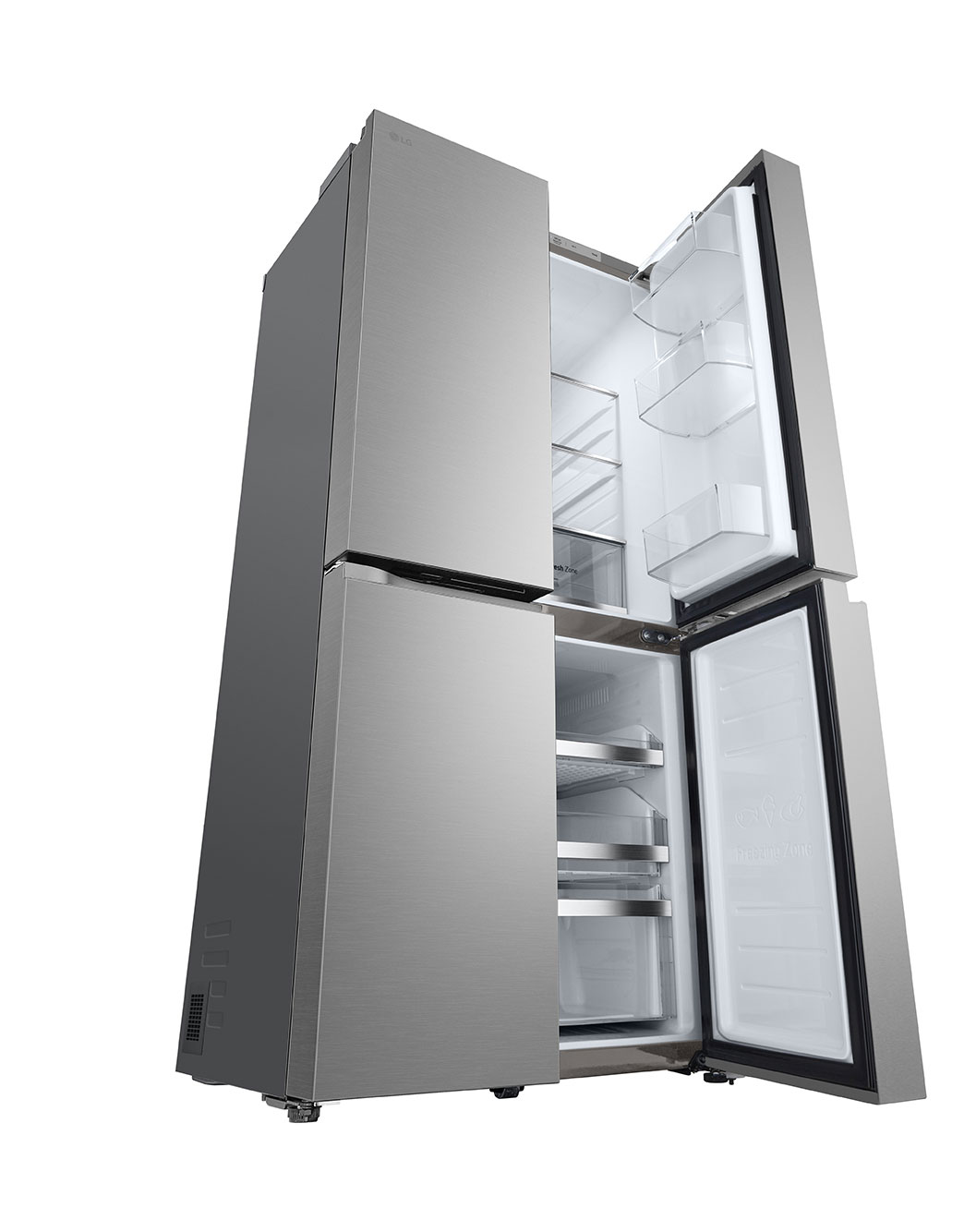 530L Slim French Door Fridge in Stainless Finish - GF-B505PL | LG AU