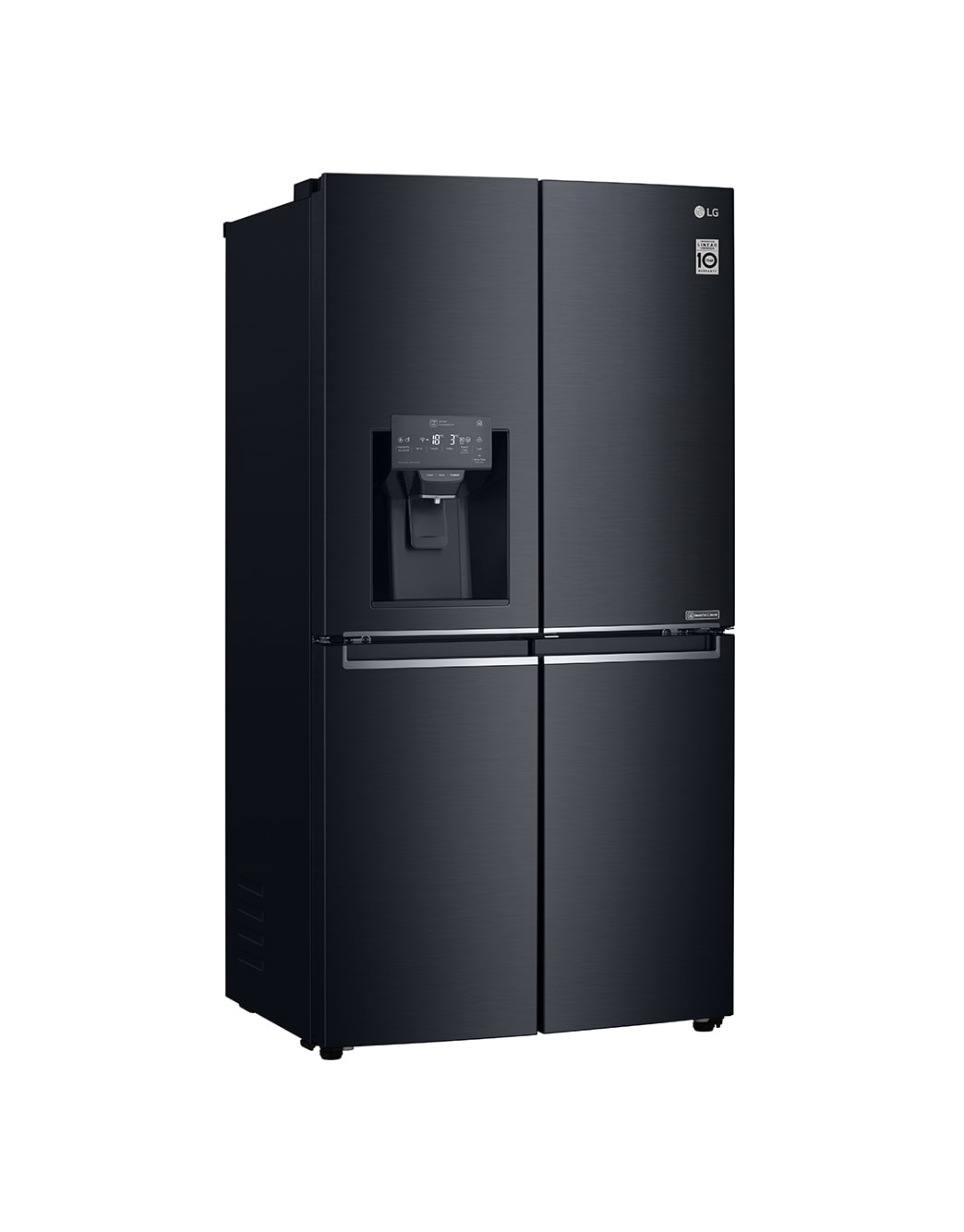 708L French Door Fridge, with Door-in-Door®, in Matte Black Stainless ...