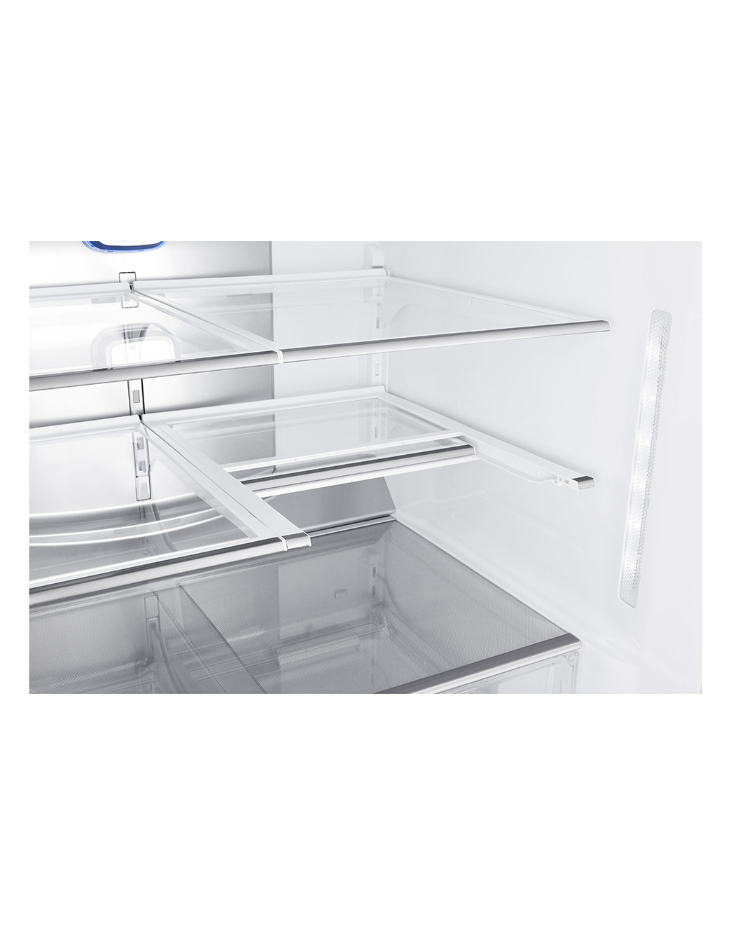 725L French Door Fridge, with Dual Door-In-Door®, in Black Mirror Glass ...