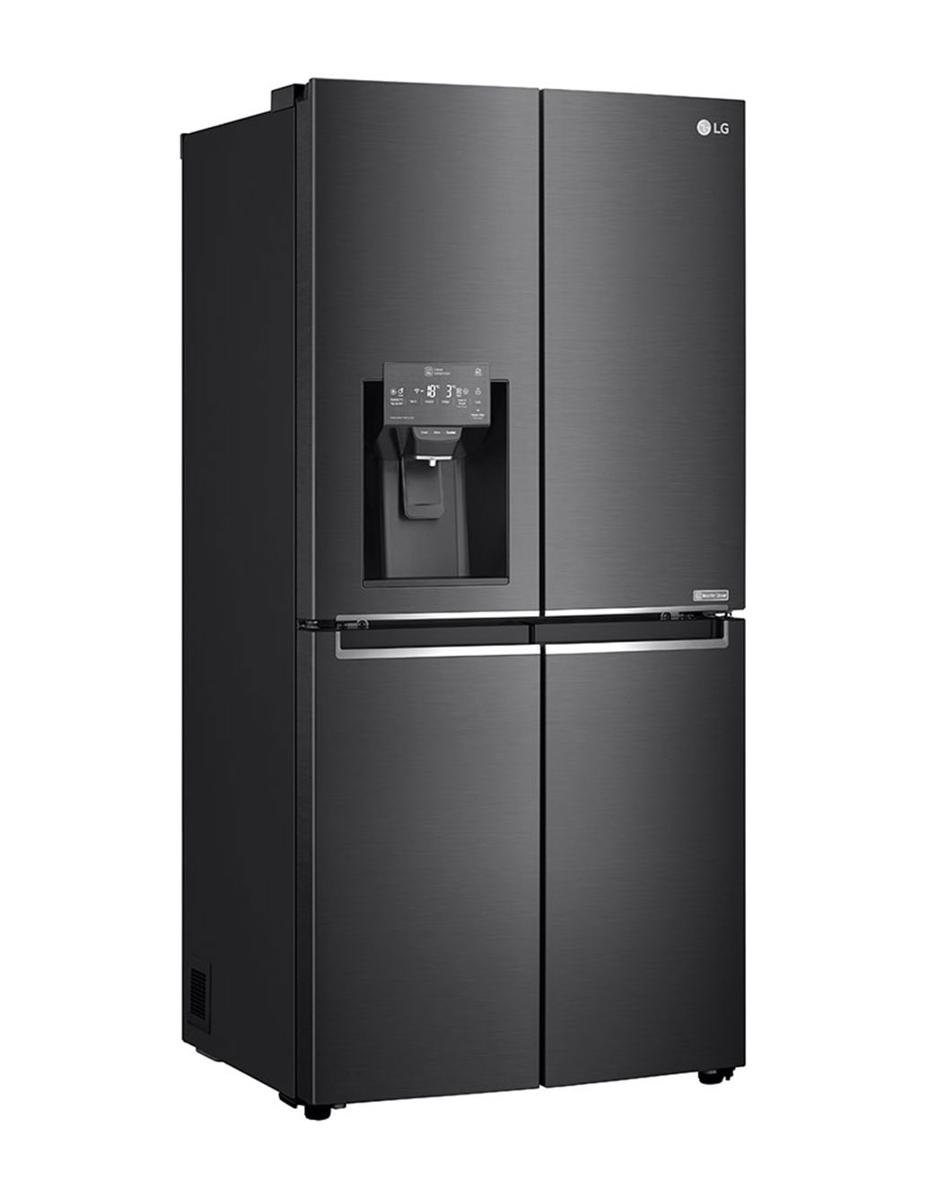 506L Slim French Door Fridge in Black - GF-L570MBL | LG AU