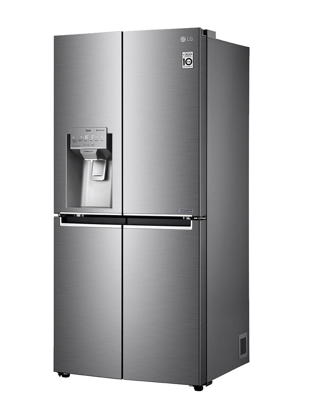 506L Slim French Door Fridge Stainless - GF-L570PNL | LG AU