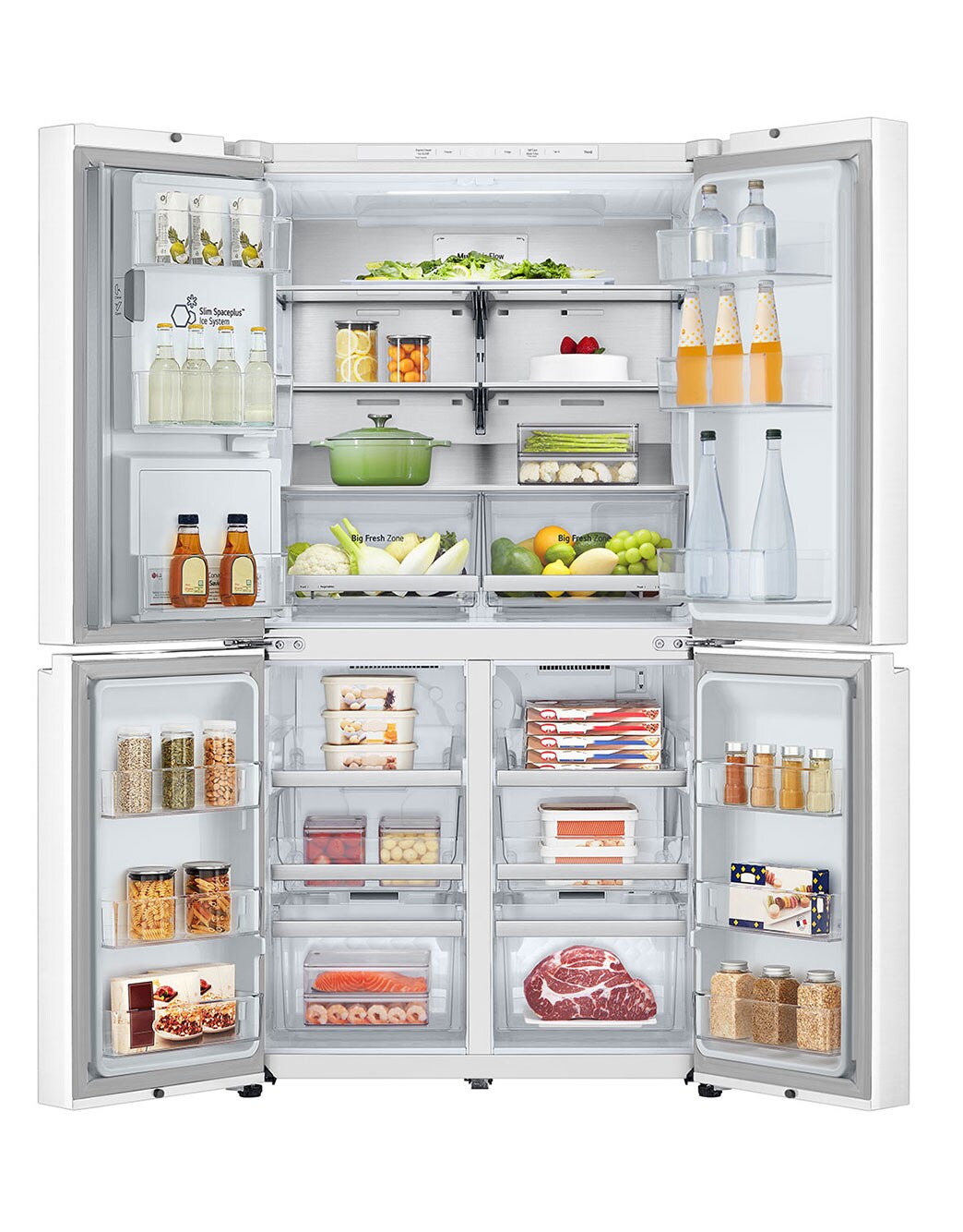 637L French Door Fridge - Plumbed - GF-L700MWH | LG AU