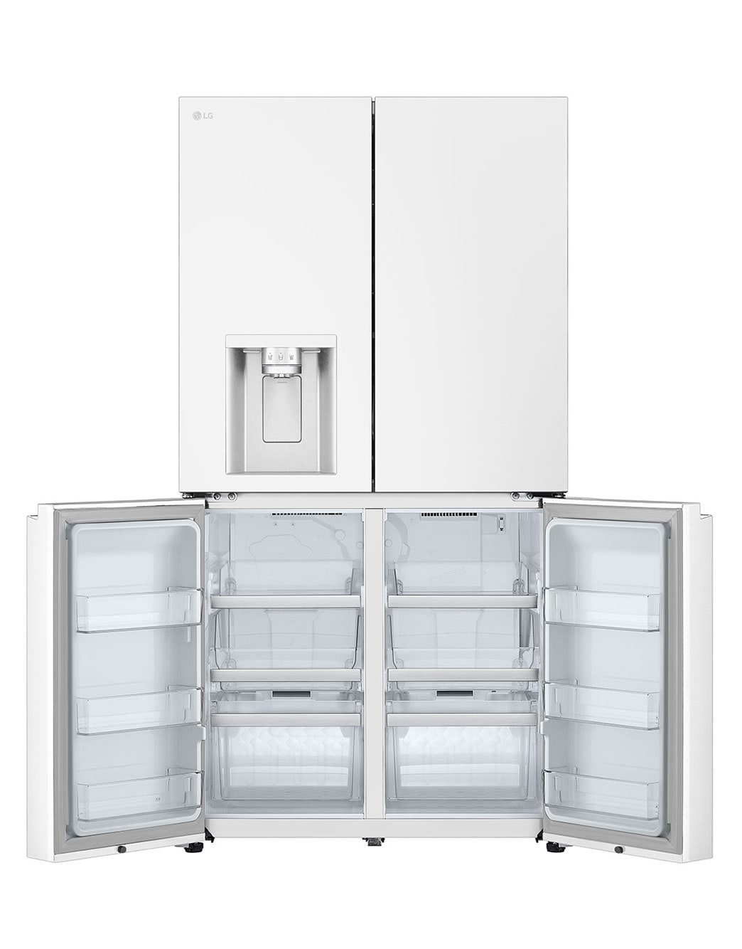 637L French Door Fridge with Ice & Water Dispenser - GF-L700MWH | LG AU