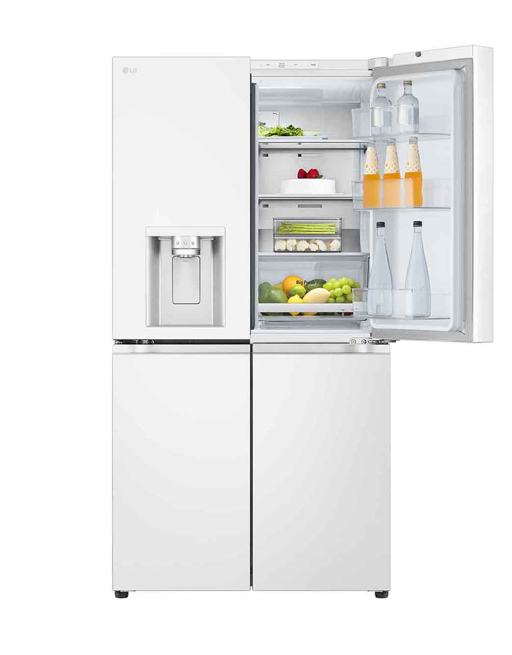 637L French Door Fridge - Plumbed - GF-L700MWH | LG AU