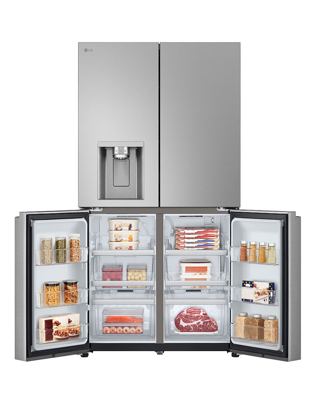637L French Door Fridge - Plumbed - GF-L700PL | LG AU
