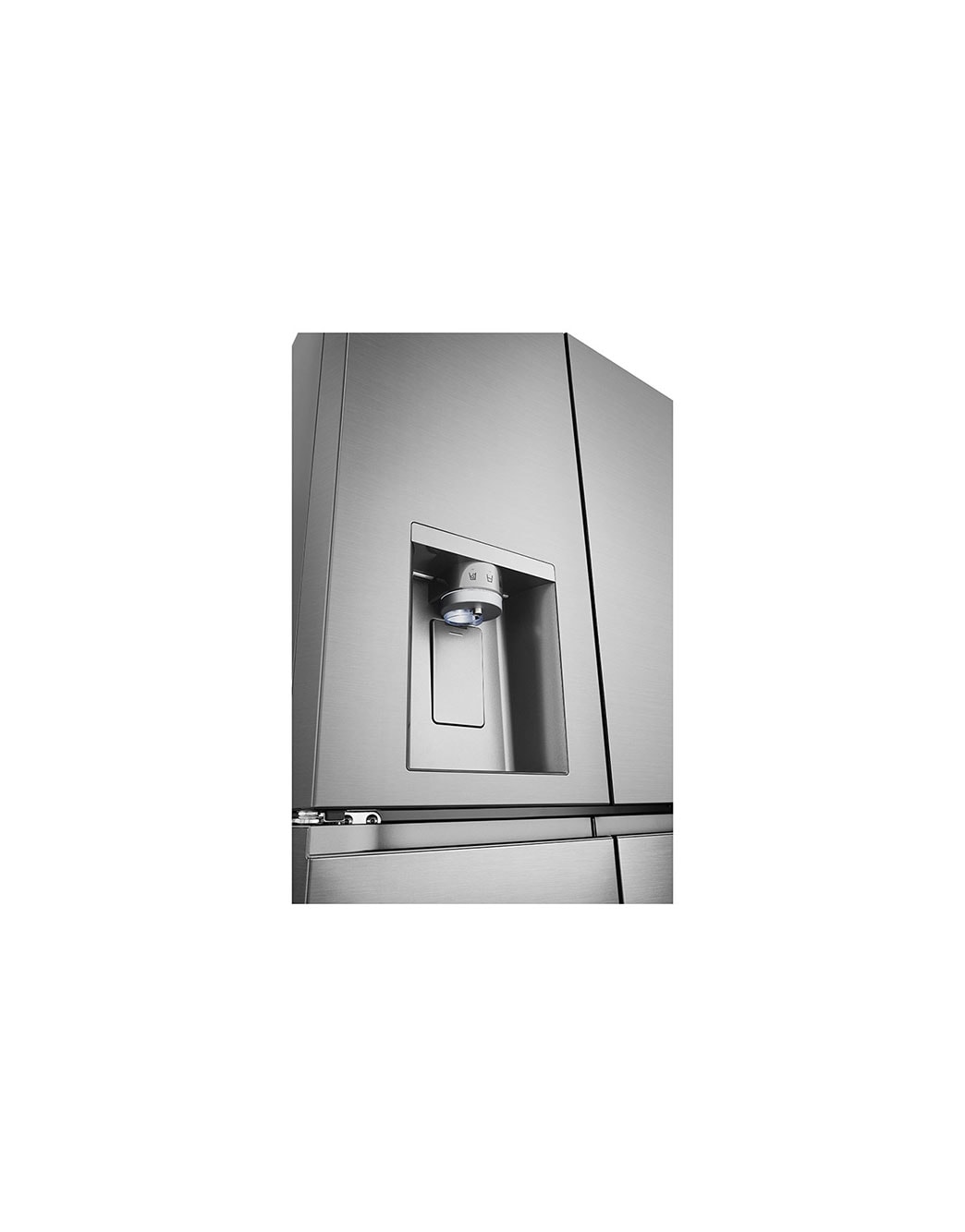 506L Slim French Door Fridge - Plumbed - GF-L500PL | LG Australia