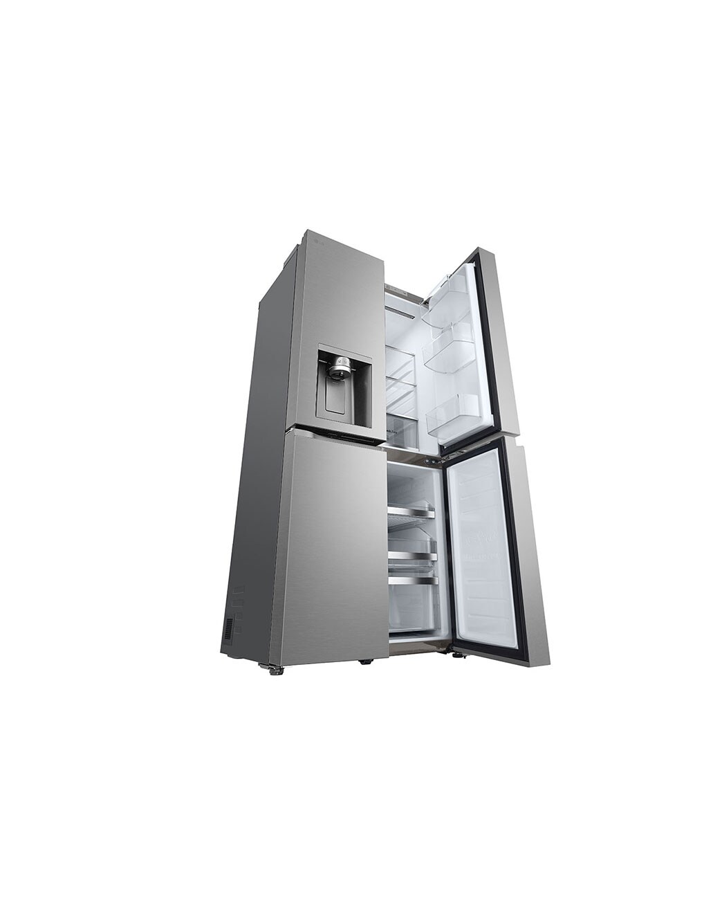 506L Slim French Door Fridge - Plumbed - GF-L500PL | LG AU