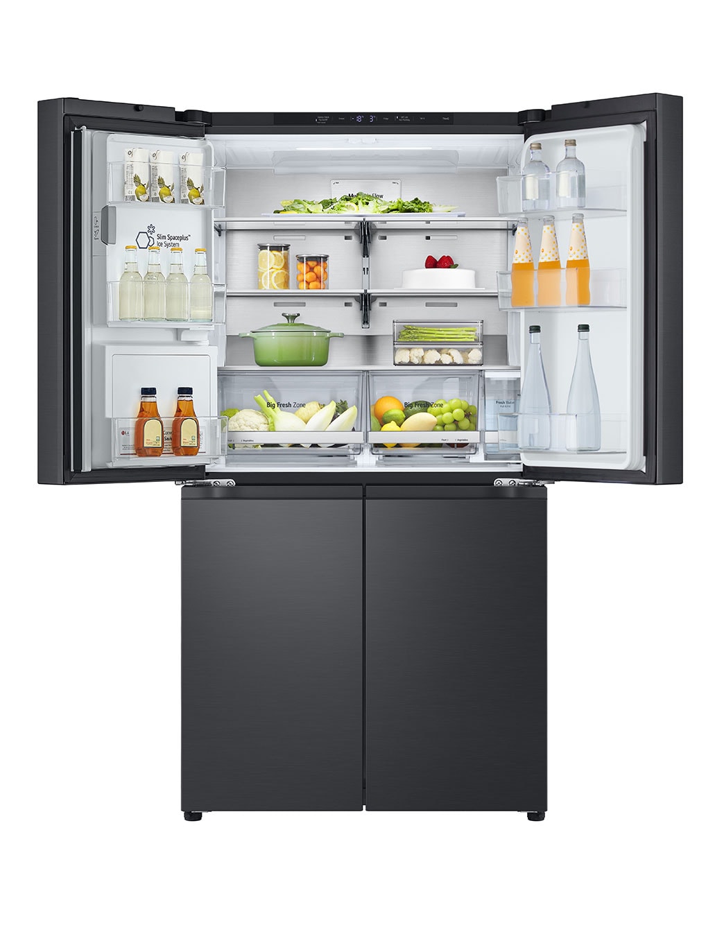 636L French Door Fridge - Non-Plumbed - GF-LN700MBL | LG AU