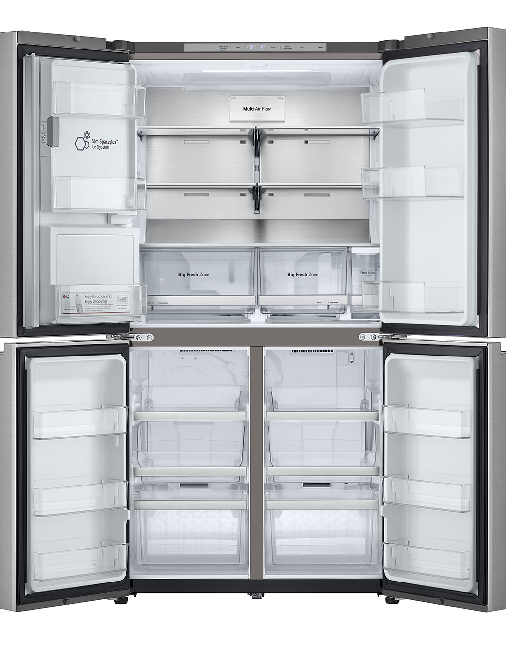 636L French Door Fridge - Non-Plumbed - GF-LN700PL | LG AU