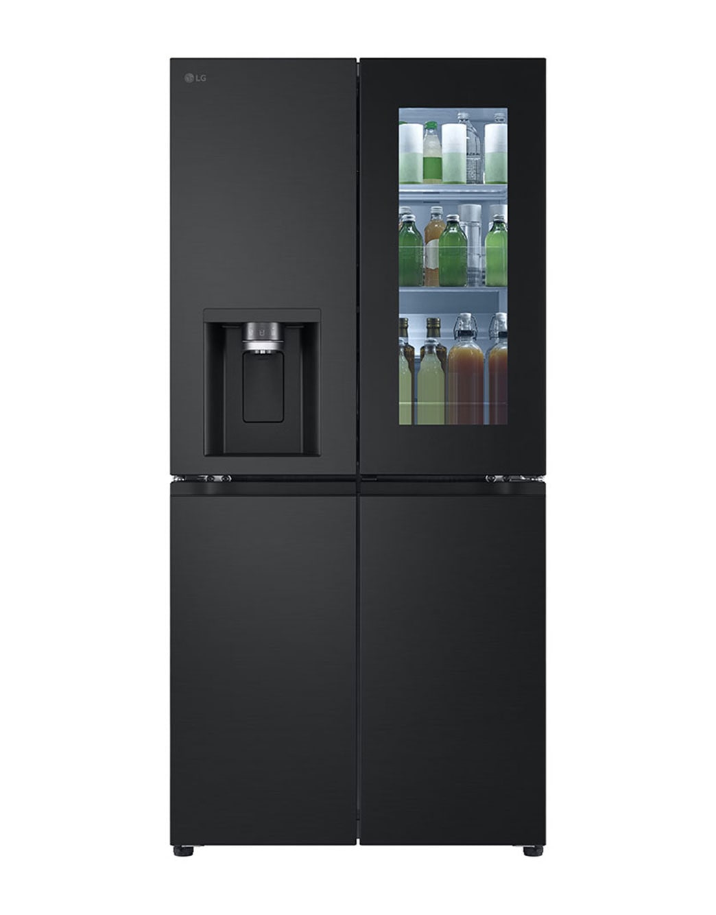 508L Slim French Door Fridge- InstaView® GF-V500MBLC | LG AU