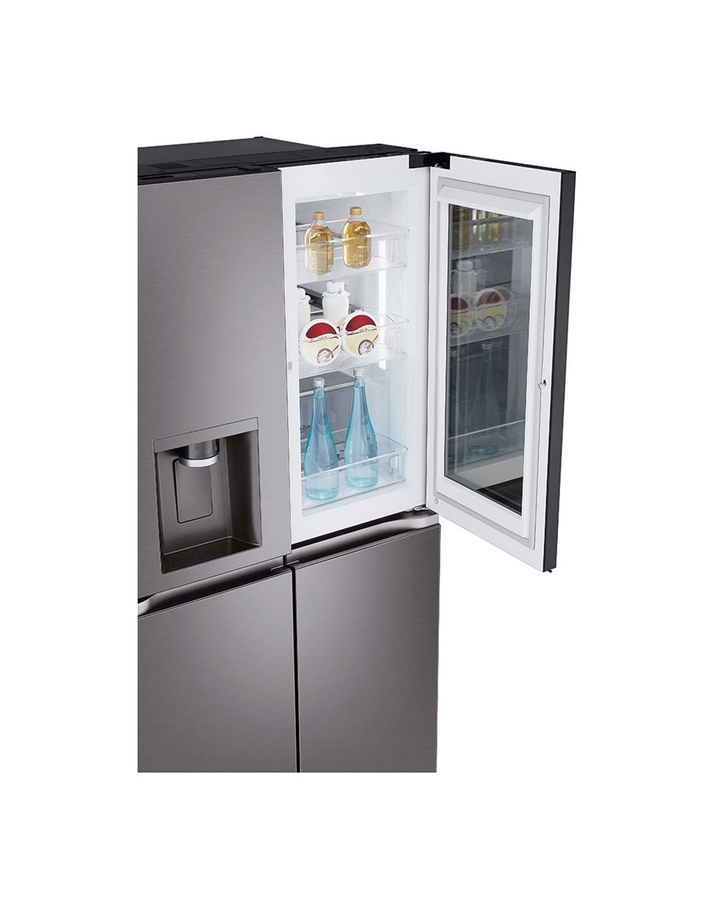 642L French Door Fridge with InstaView® GF-V700BSLC | LG AU