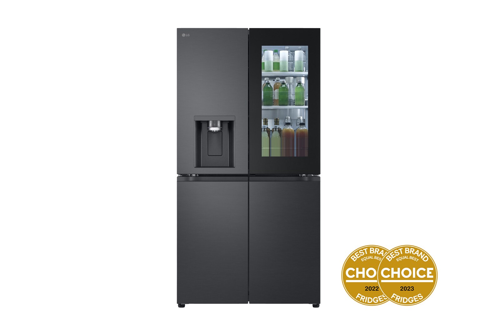 847L French Door Fridge with Craft Ice™ - GF-V900MBLC | LG AU