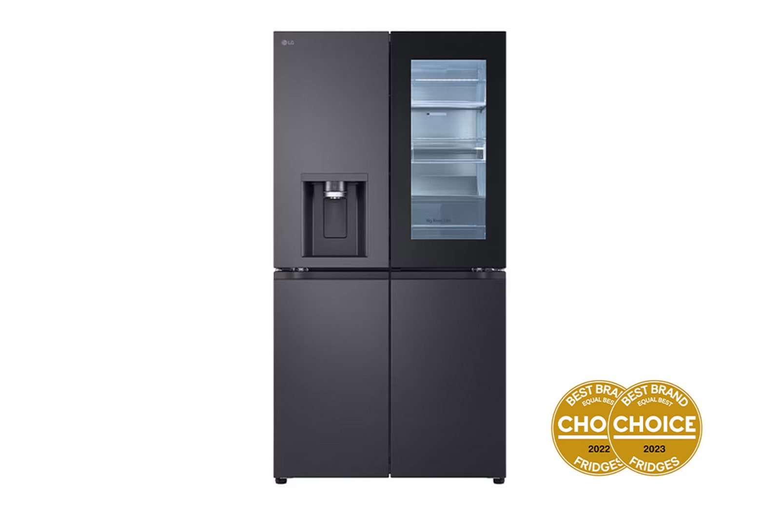 847L French Door Fridge with Craft Ice™ - GF-V900MBLC | LG AU