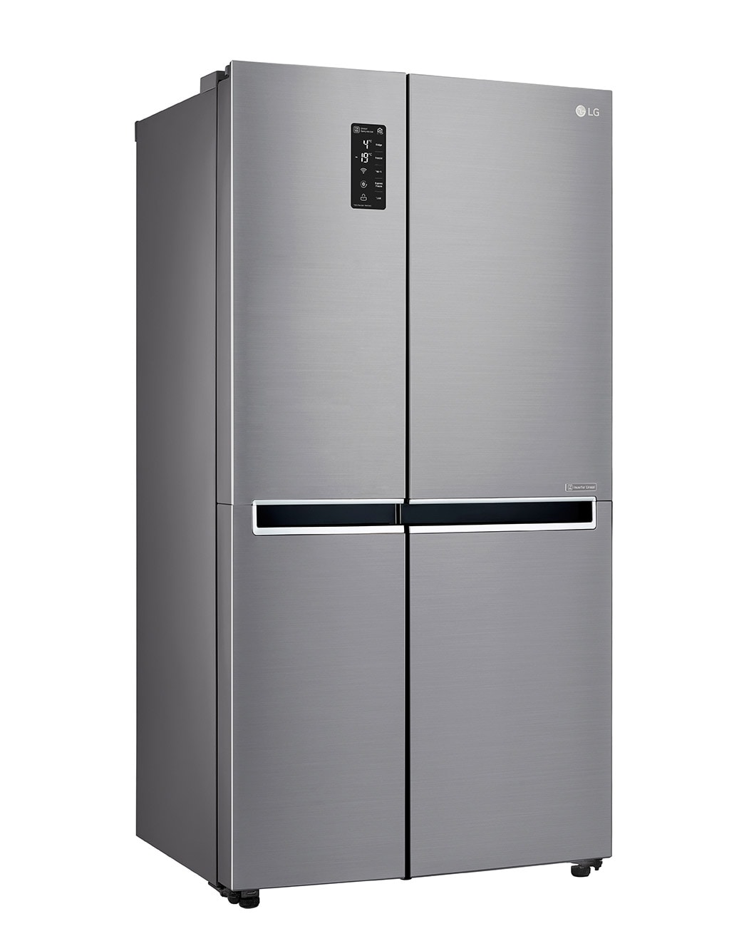 642L Side by Side Fridge in Stainless - GS-B680PL | LG Australia