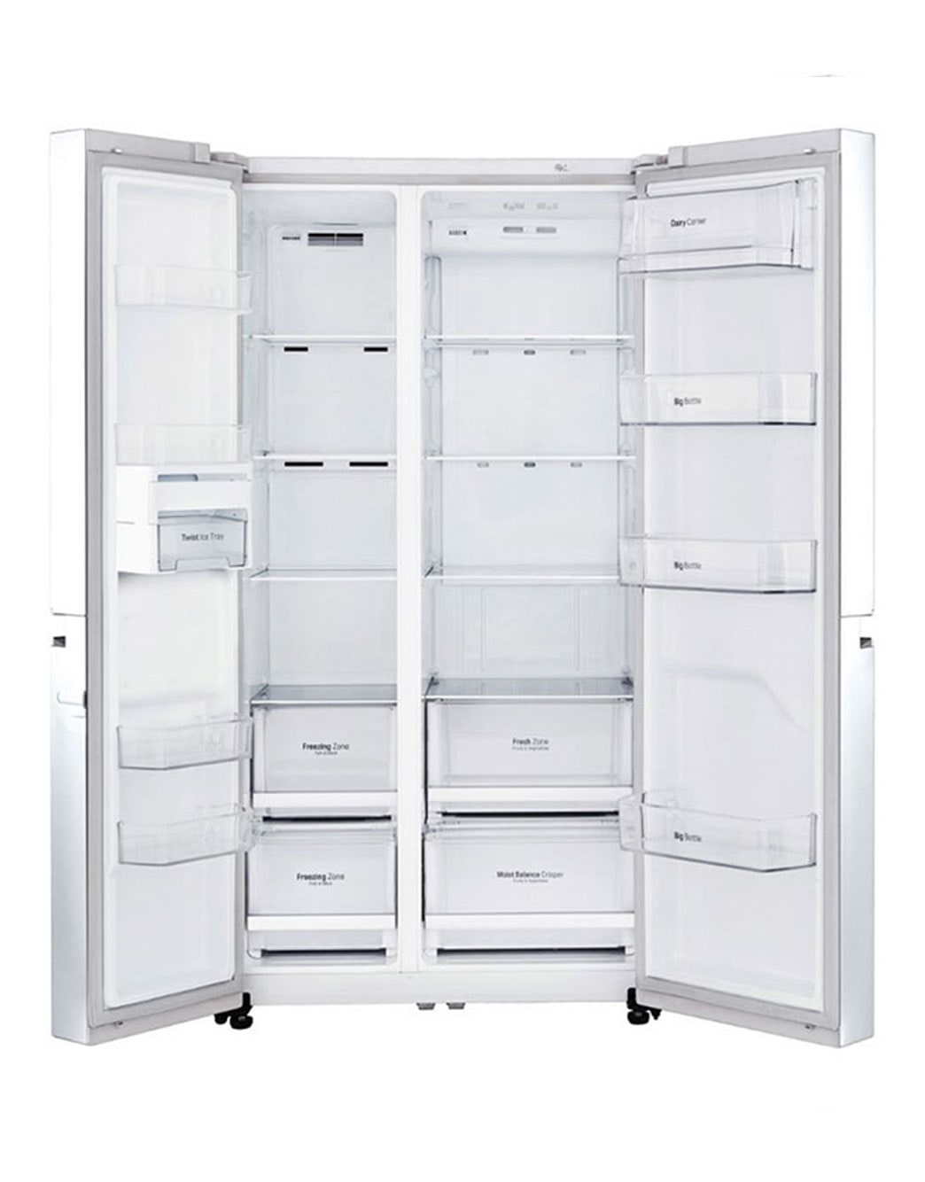 642L Side by Side Fridge With 3 Star Energy Rating - GS-B680WL | LG ...