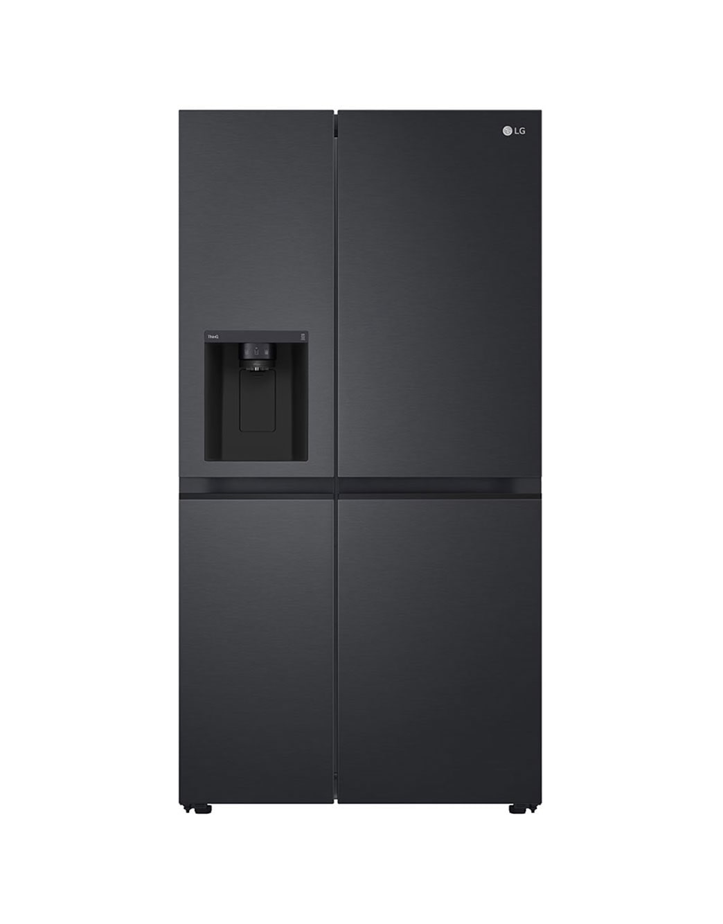635L Side by Side Fridge with Craft Ice™ GS-D600MBLC | LG Australia