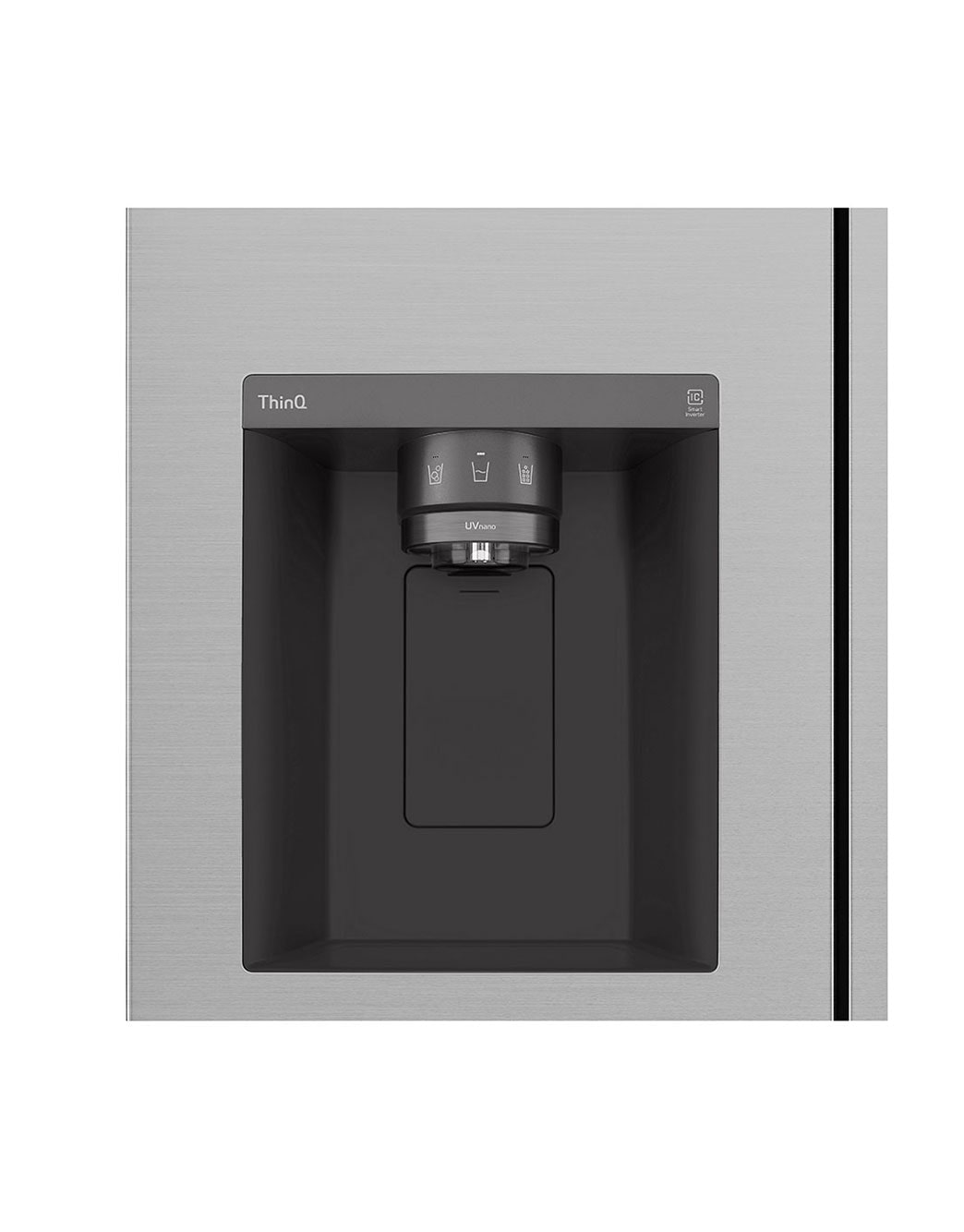 635L Side by Side Fridge with Craft Ice™ GS-D600PLC | LG Australia