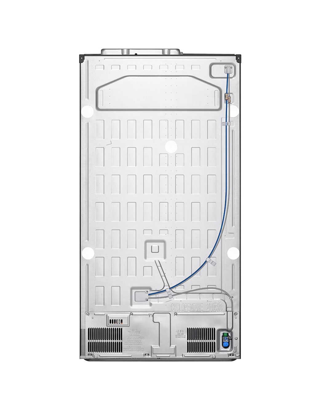 635L Side by Side Fridge - Plumbed - GS-L600MBL | LG Australia